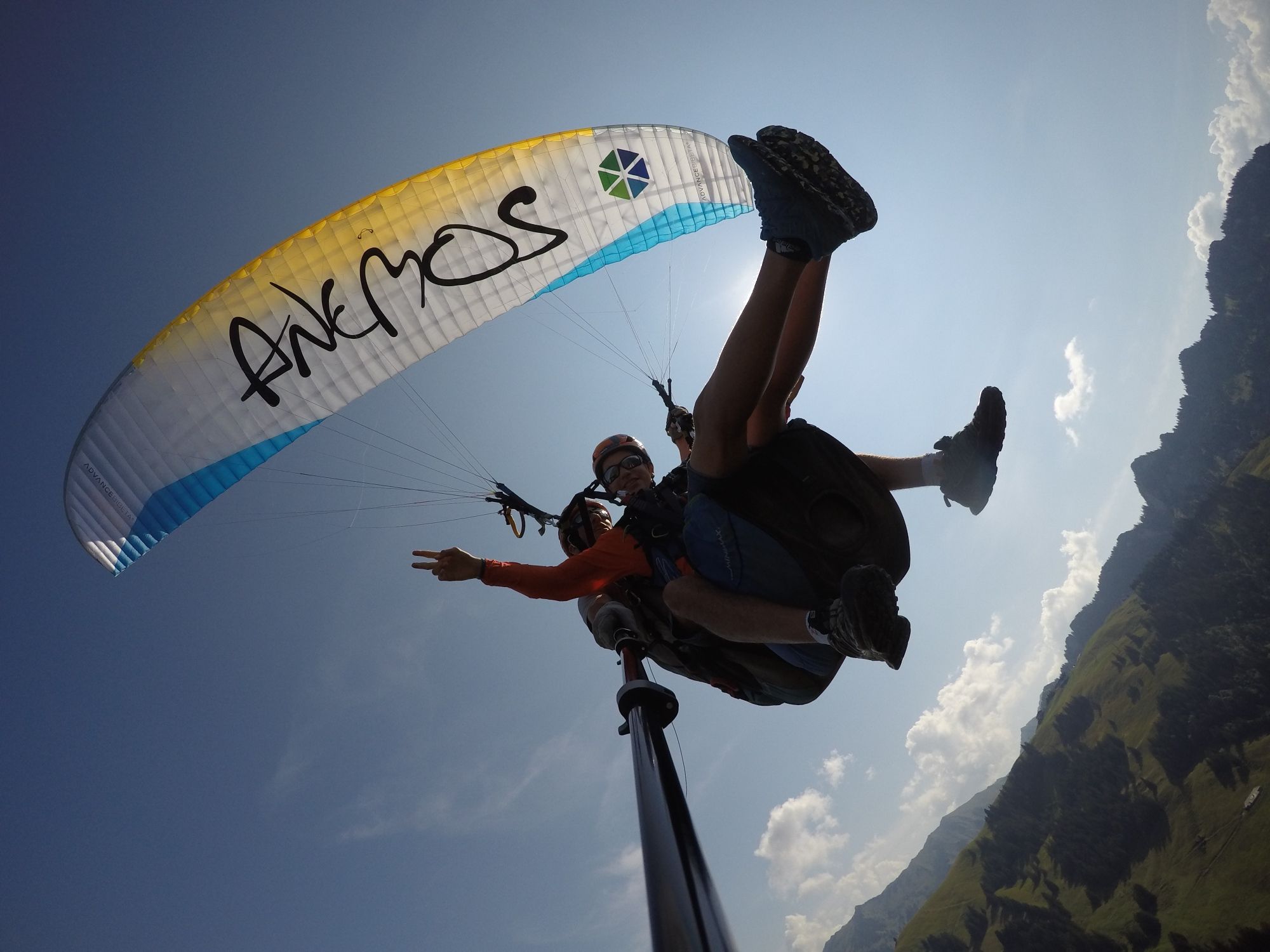 "Klasik" Veliki tandem paraglajding let u Gruyèreu