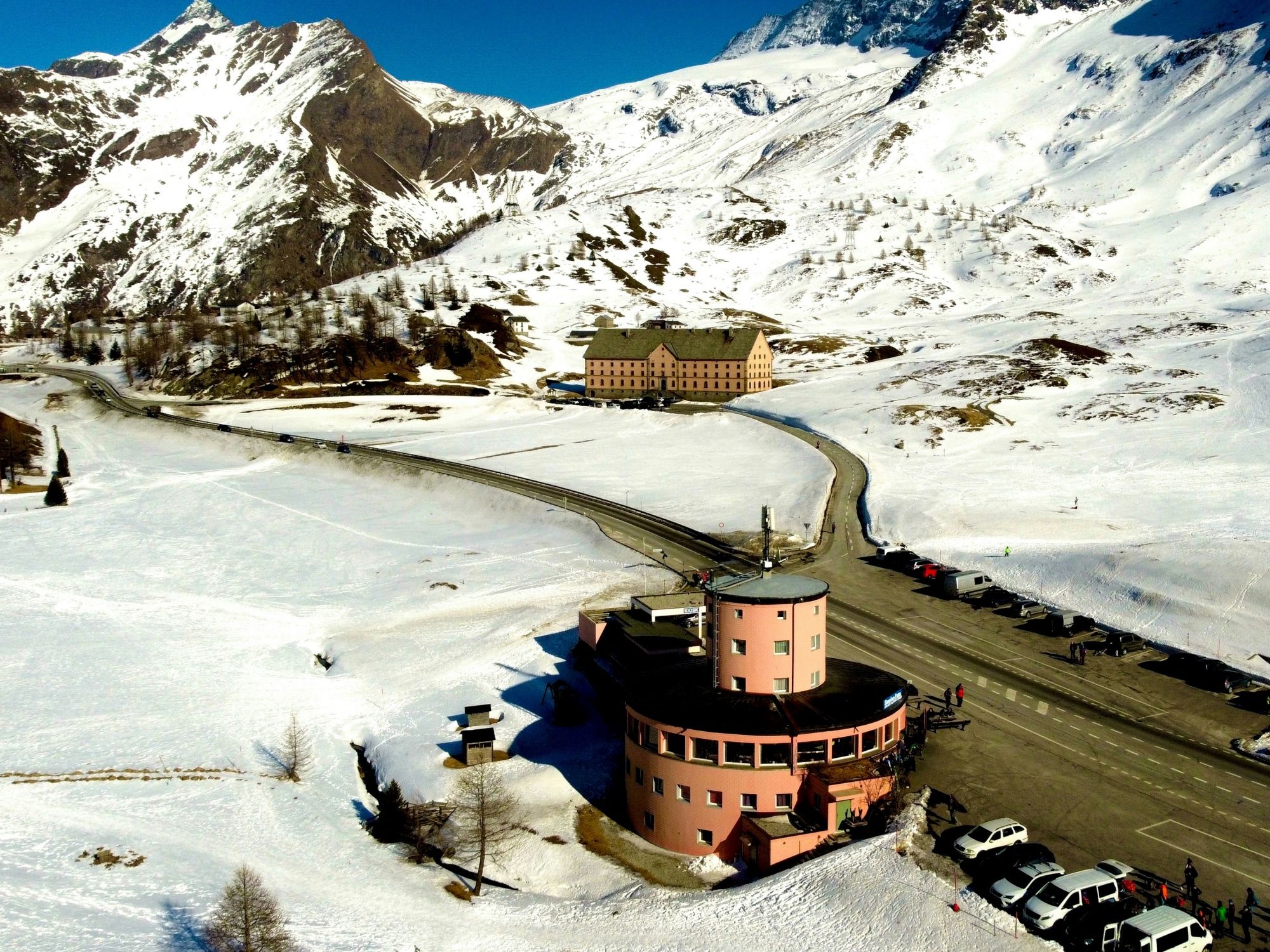 Simplonpass Postbuss fra Brig eller Domodossola