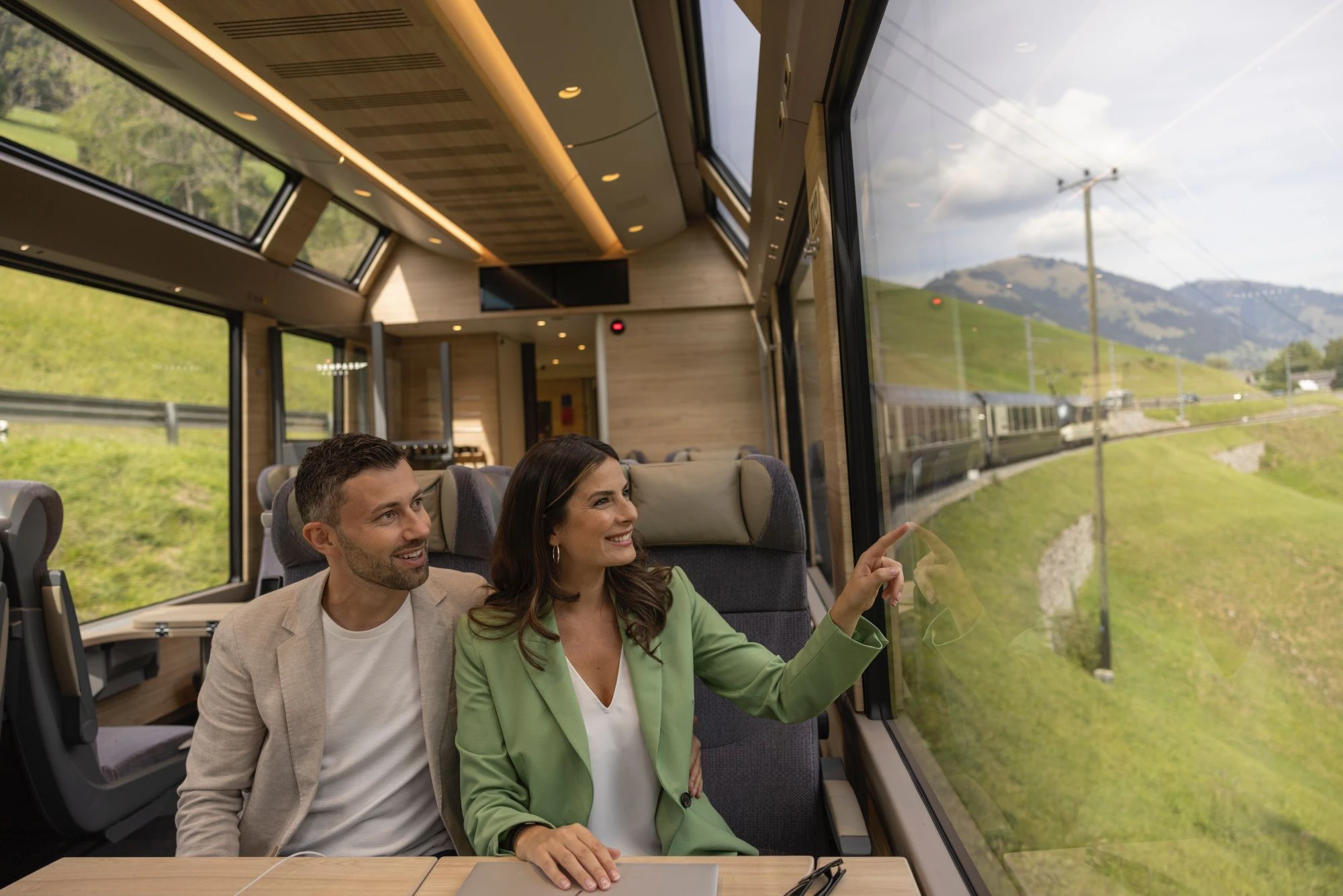 Golden Pass Express 1st or 2nd class seat reservation from Interlaken ...