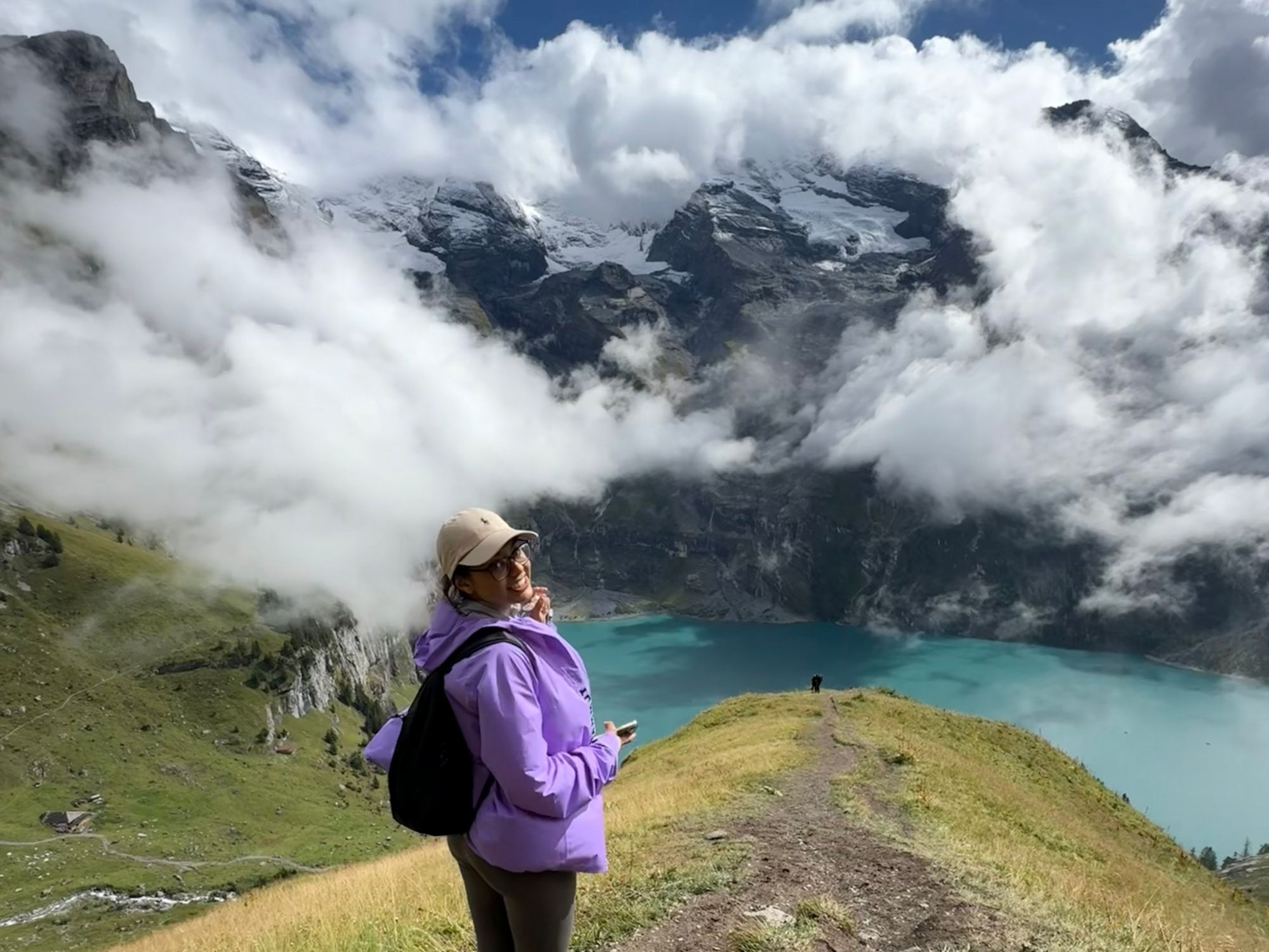 Caminhada guiada com triatleta suíço a partir de Kandersteg