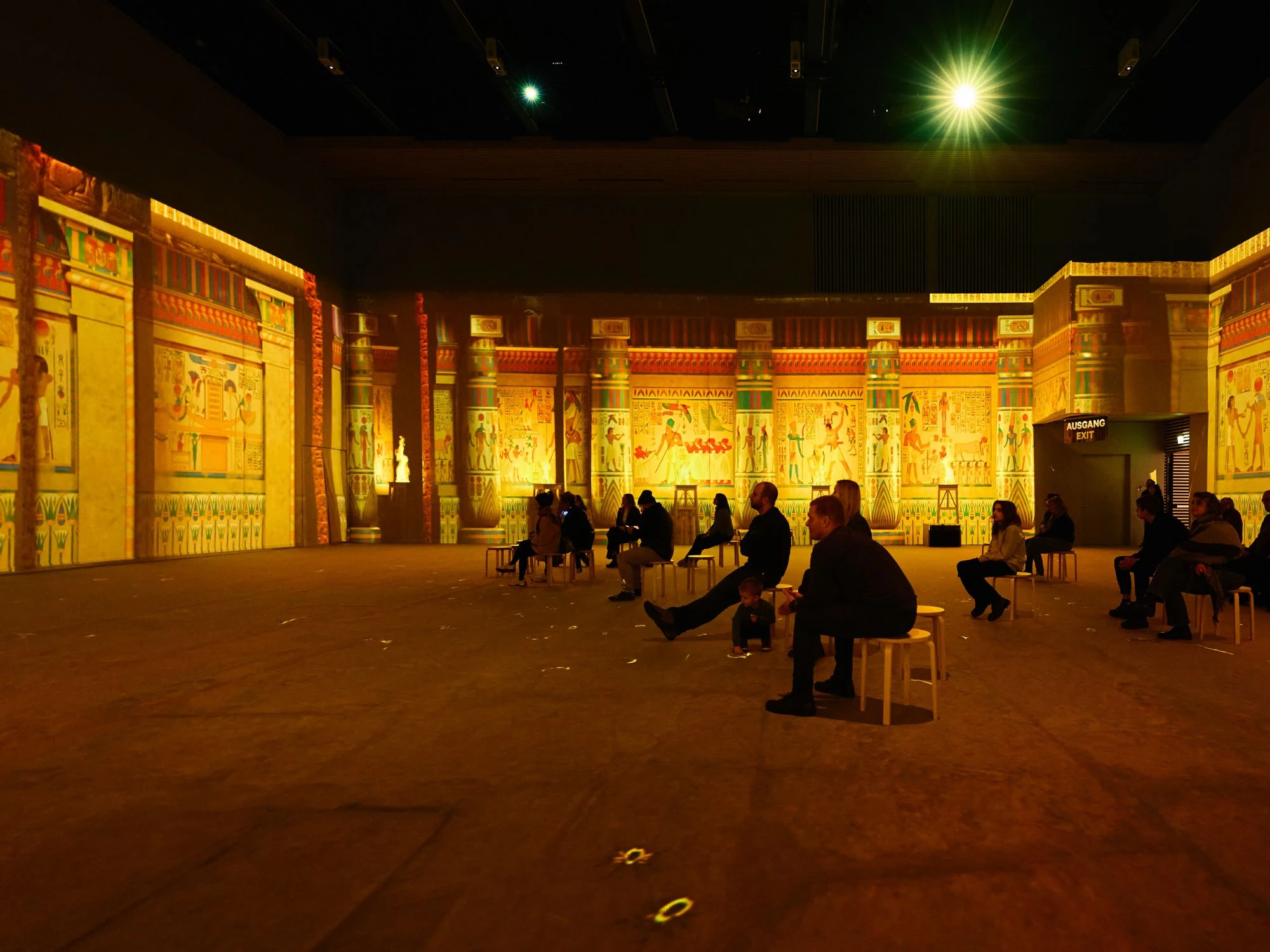 Billet pour l'exposition immersive "Toutankhamon" à la Maag Halle de Zurich