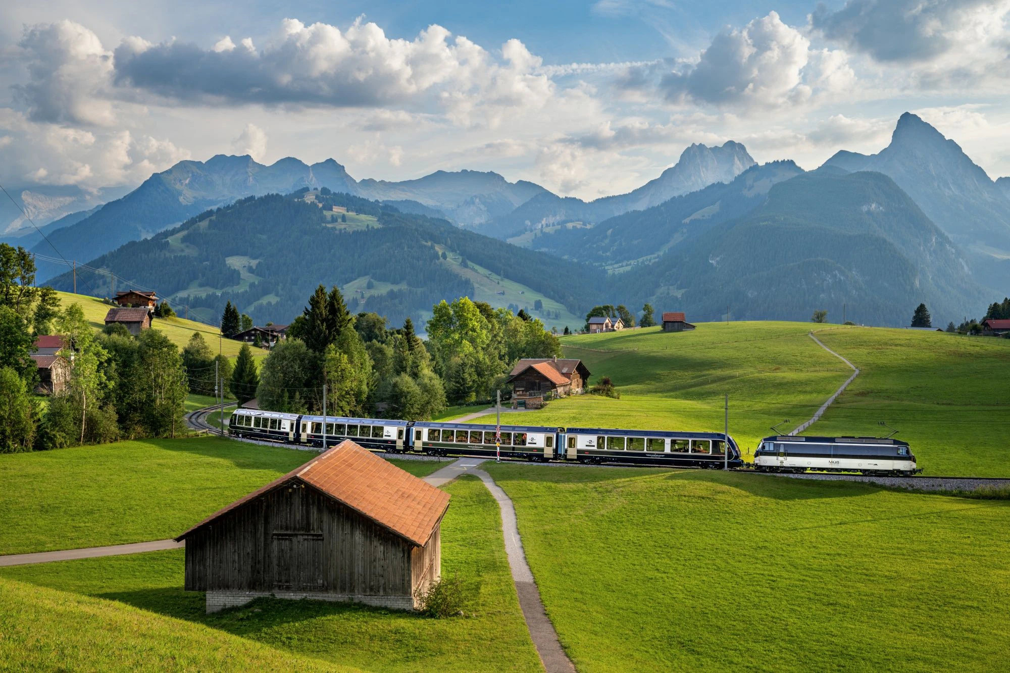 Golden Pass Express 1st or 2nd class seat reservation from Interlaken ...
