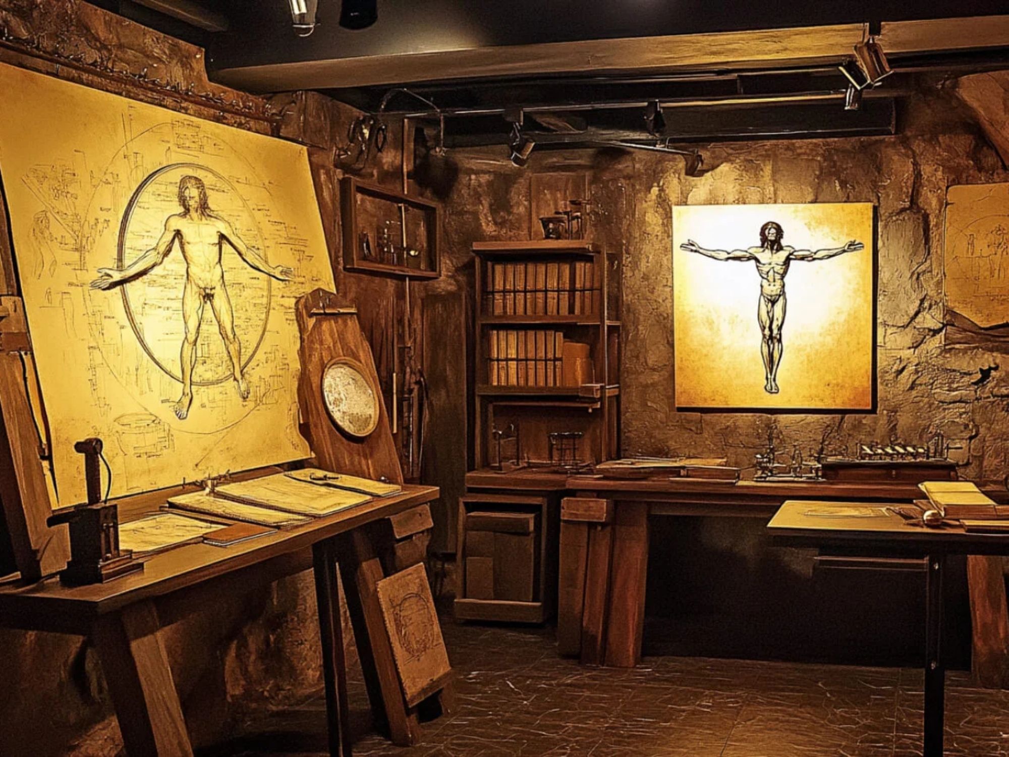 Ruang Pelarian "Da Vinci" di Fun World Luzern