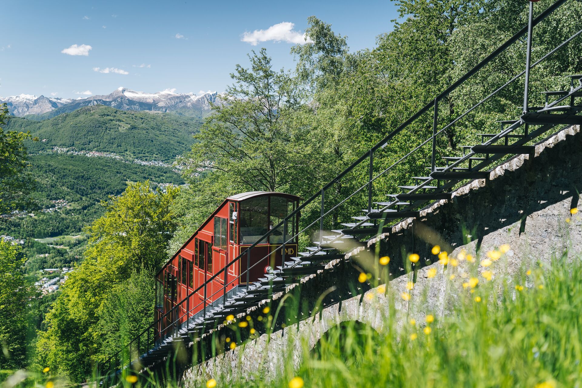Standseilbahn Monte Brè Ticket ab Lugano Cassarate