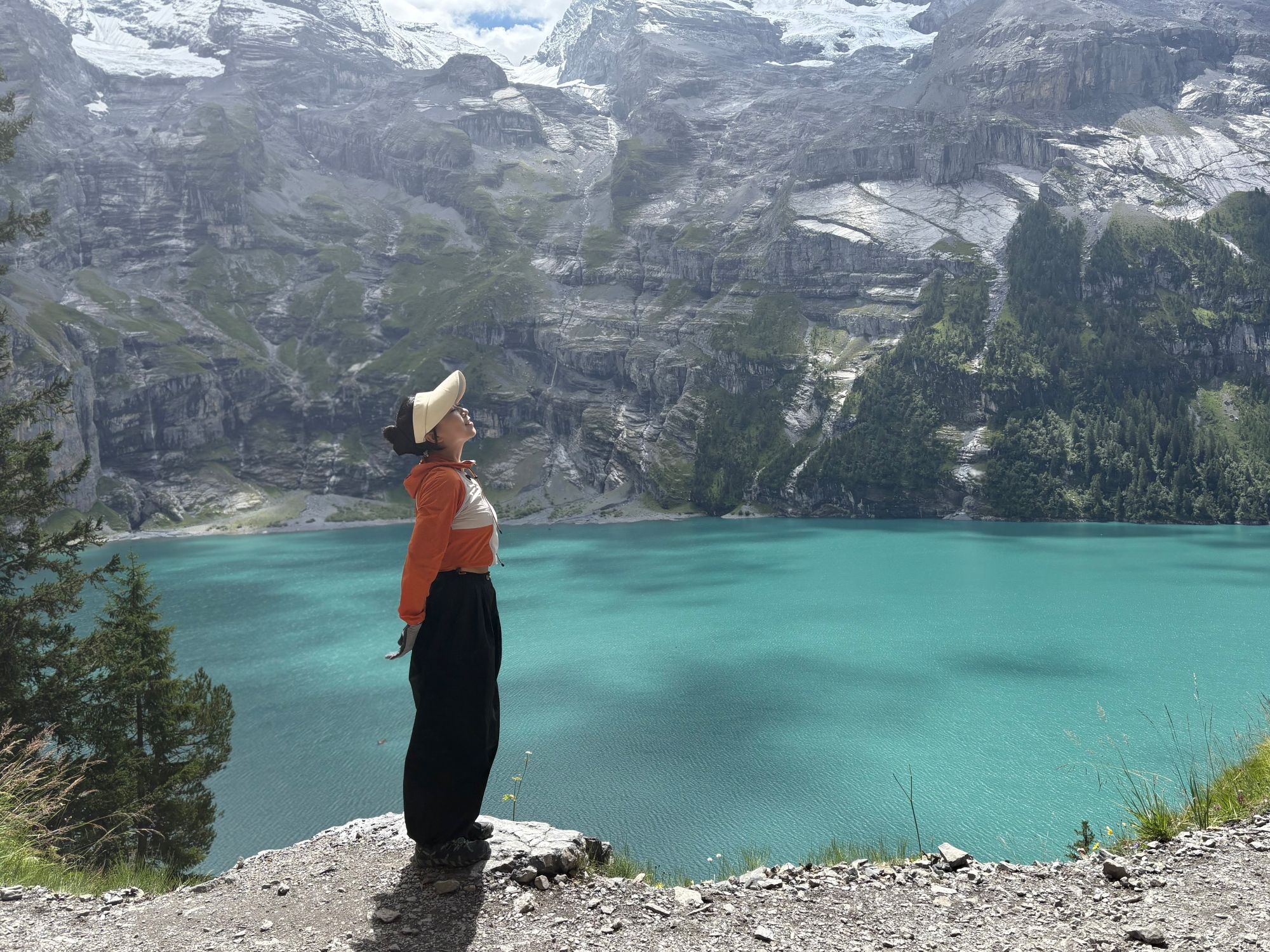 Caminhada guiada com triatleta suíço a partir de Kandersteg