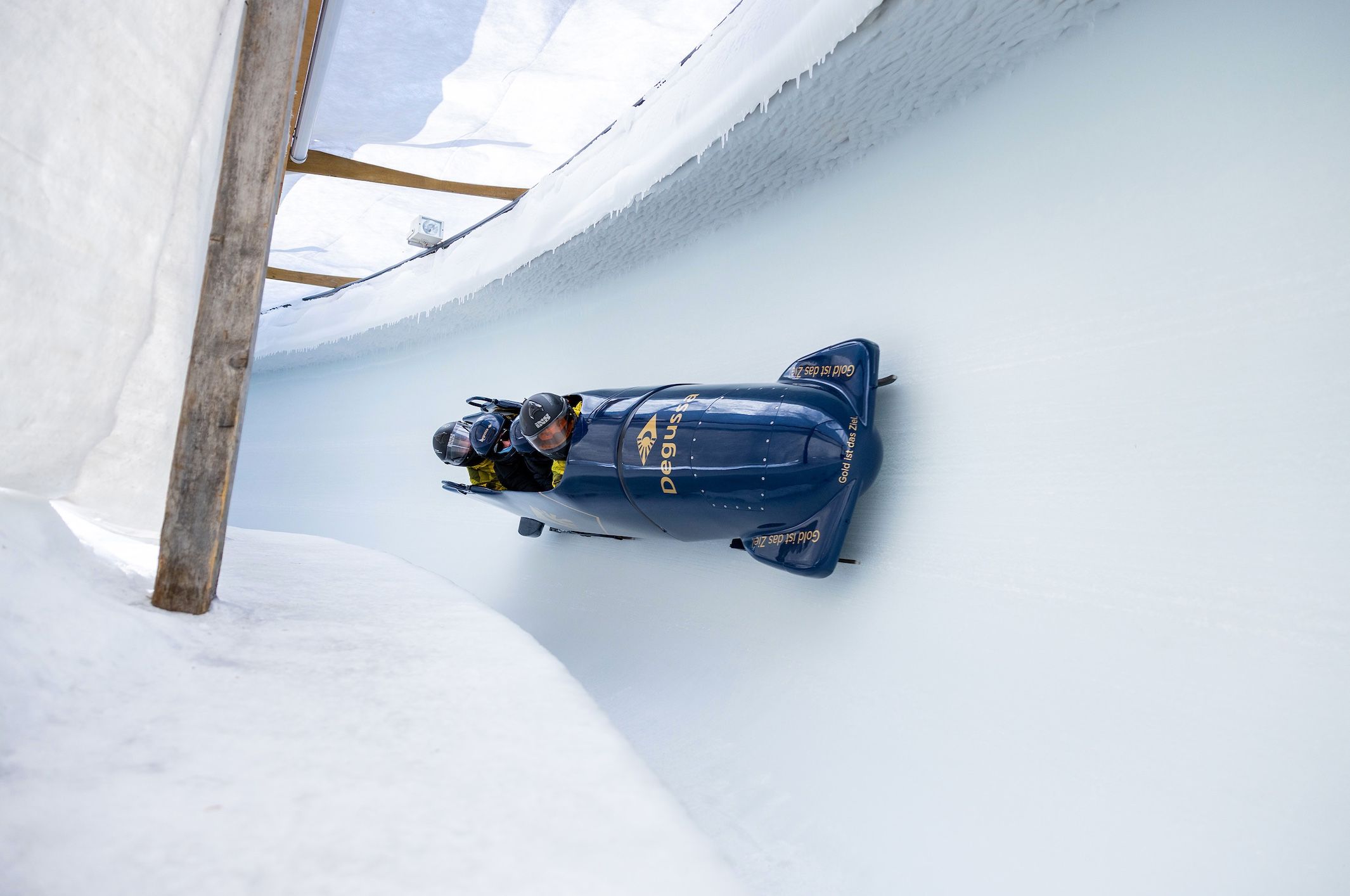 Olympic bobsleigh in St. Moritz