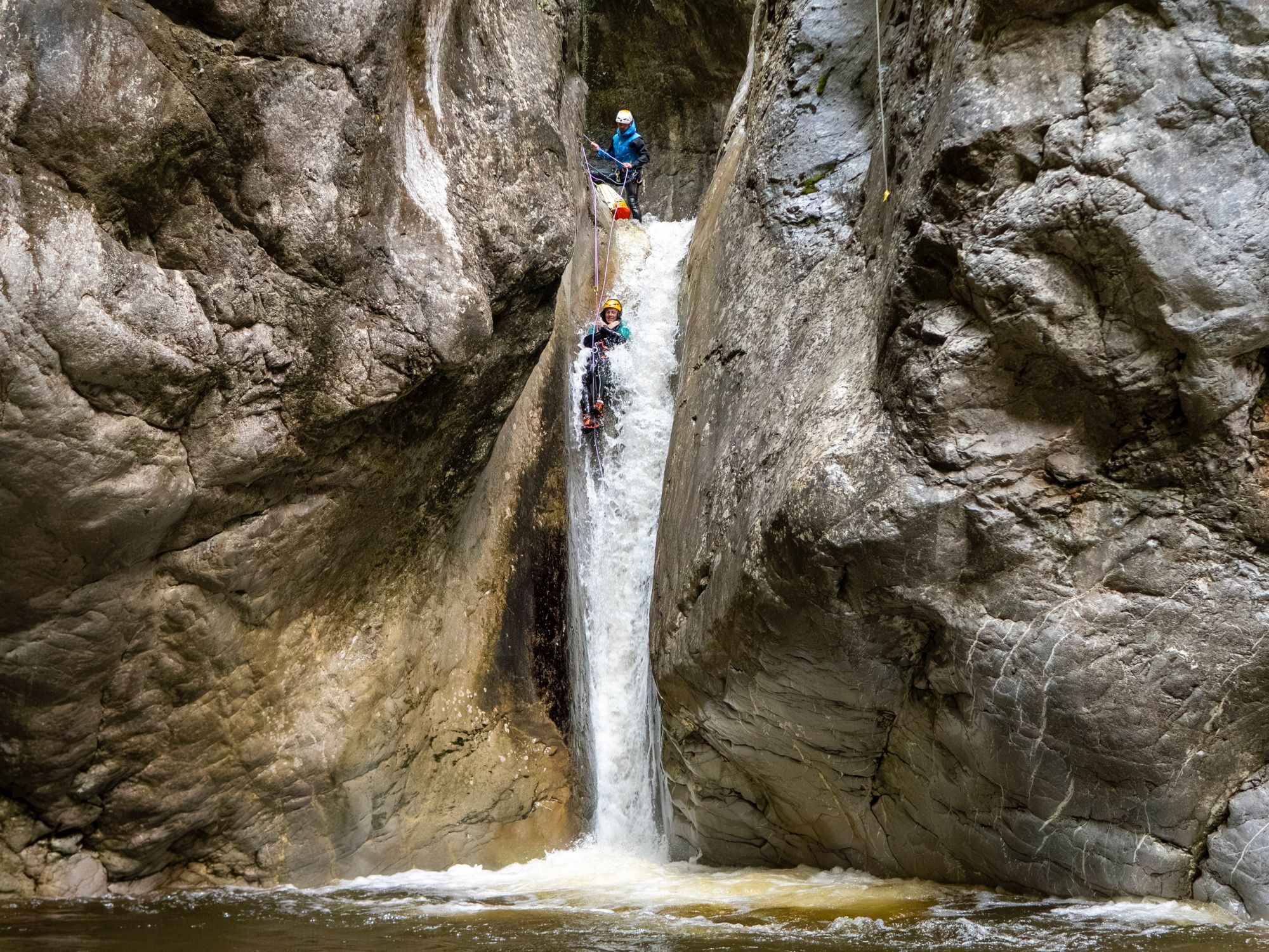 Canyoning Chli Schliere pour les expérimentés à partir d'Interlaken