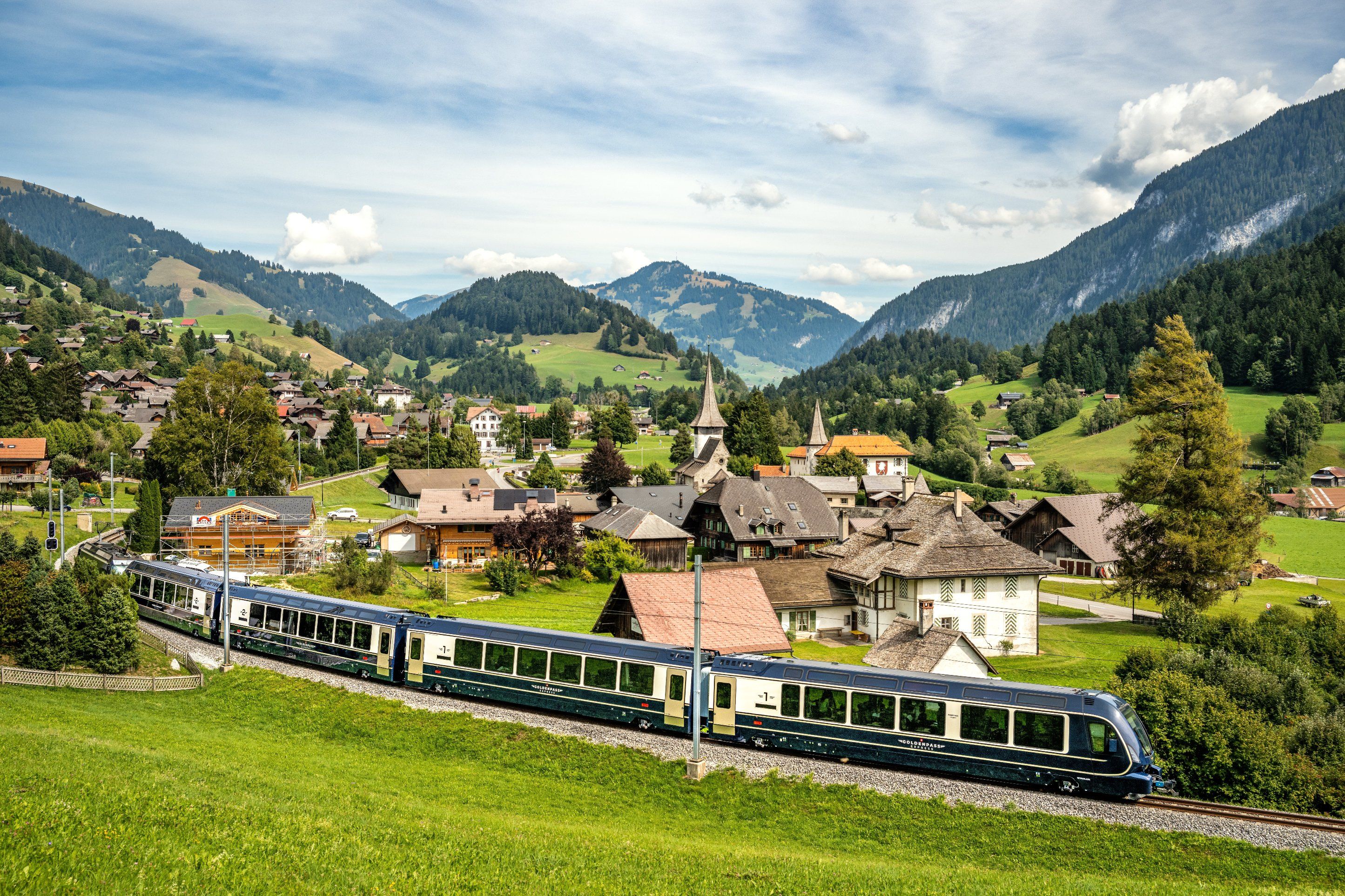 Golden Pass Express 1st or 2nd class seat reservation from Interlaken ...