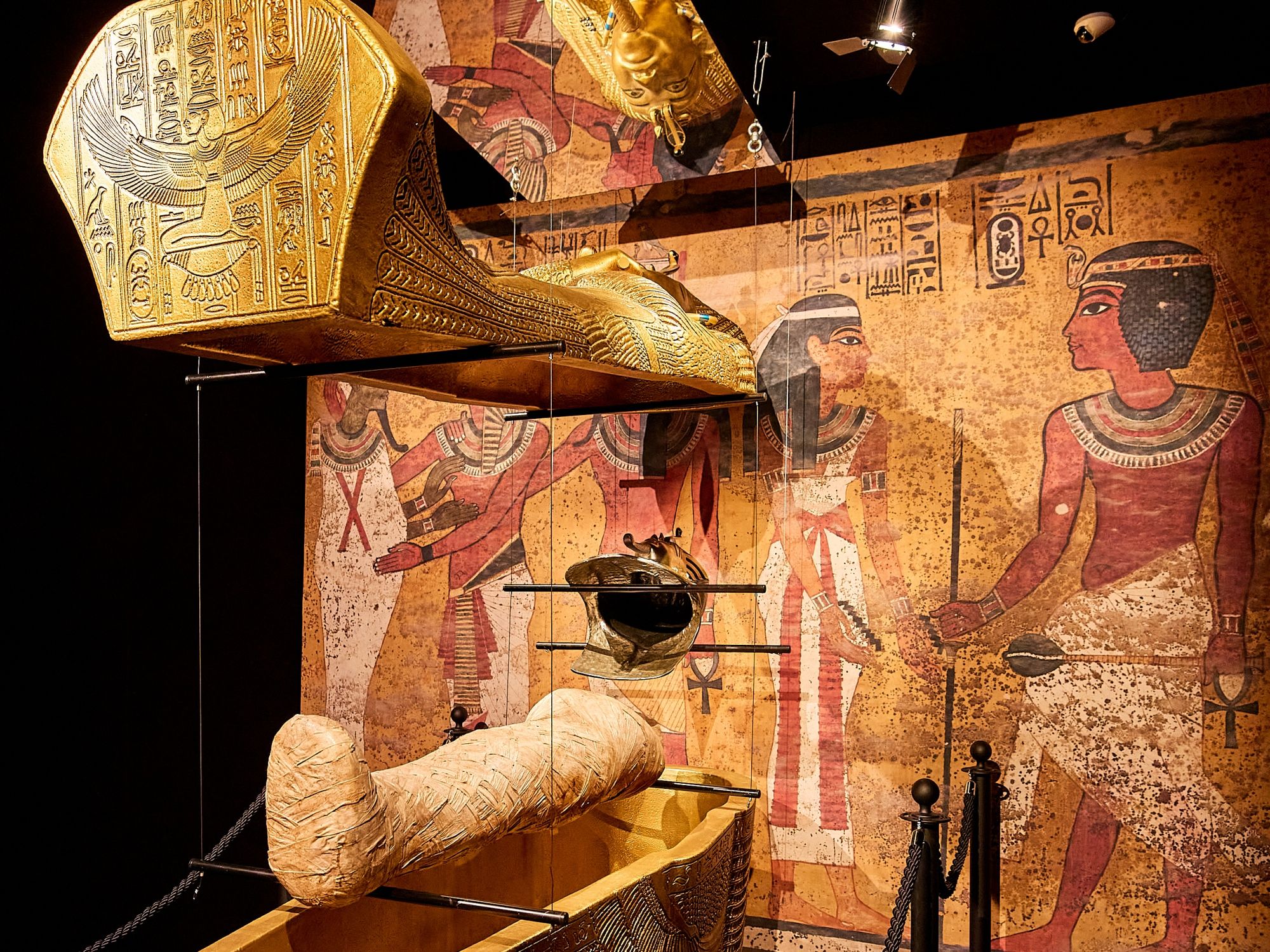 Billet pour l'exposition immersive "Toutankhamon" à la Maag Halle de Zurich