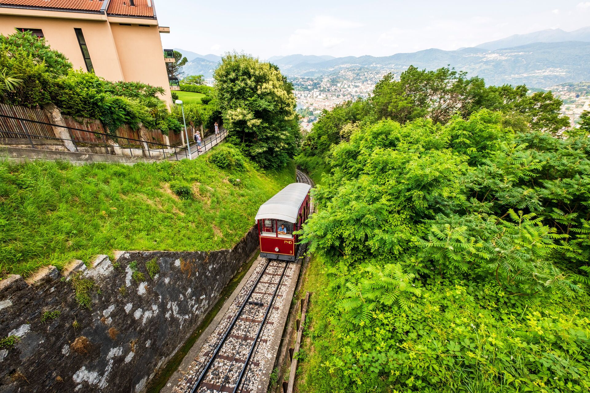 Standseilbahn Monte Brè Ticket ab Lugano Cassarate