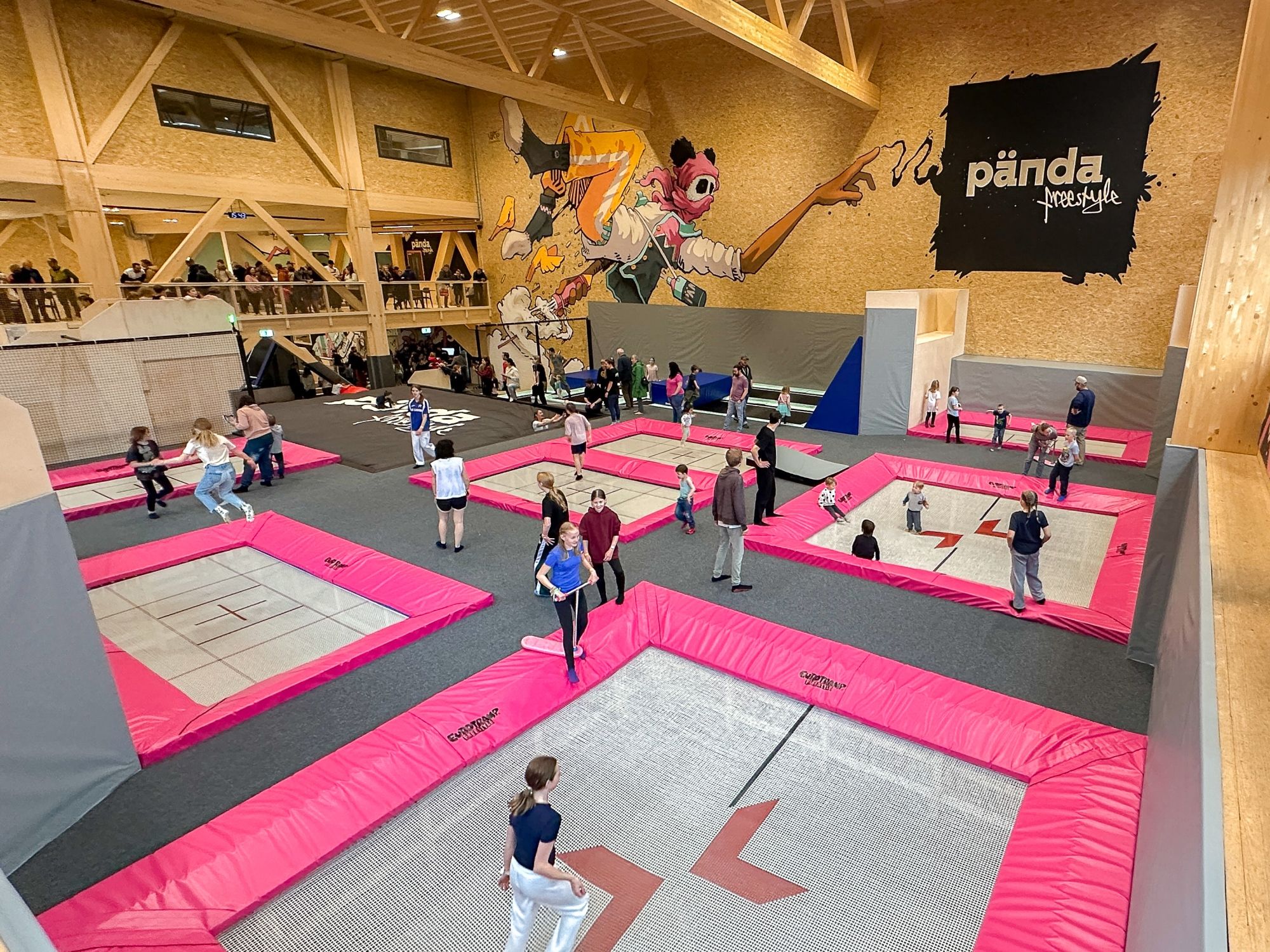 Trampoline and Skatepark in Wilderswil