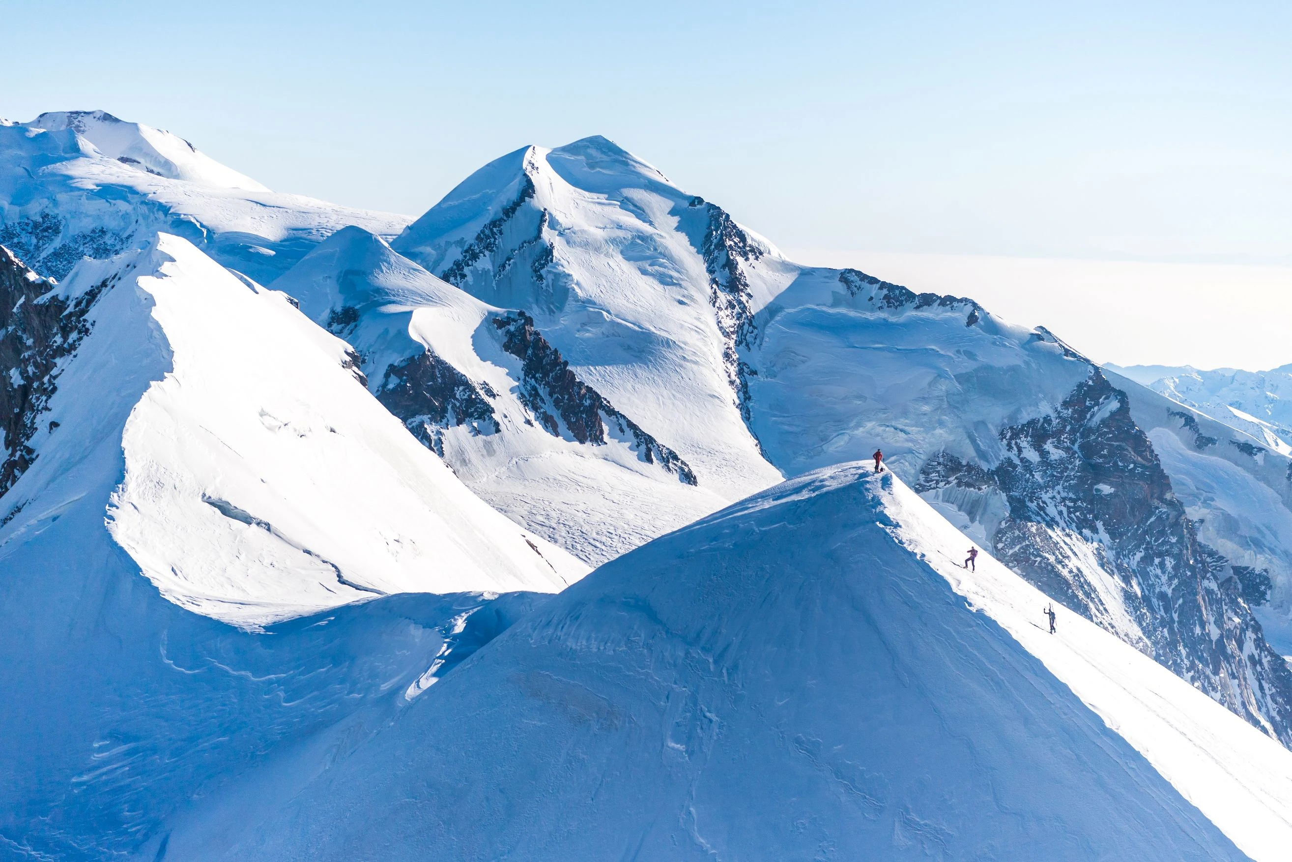 Breithorn - a four thousand meter peak for beginners