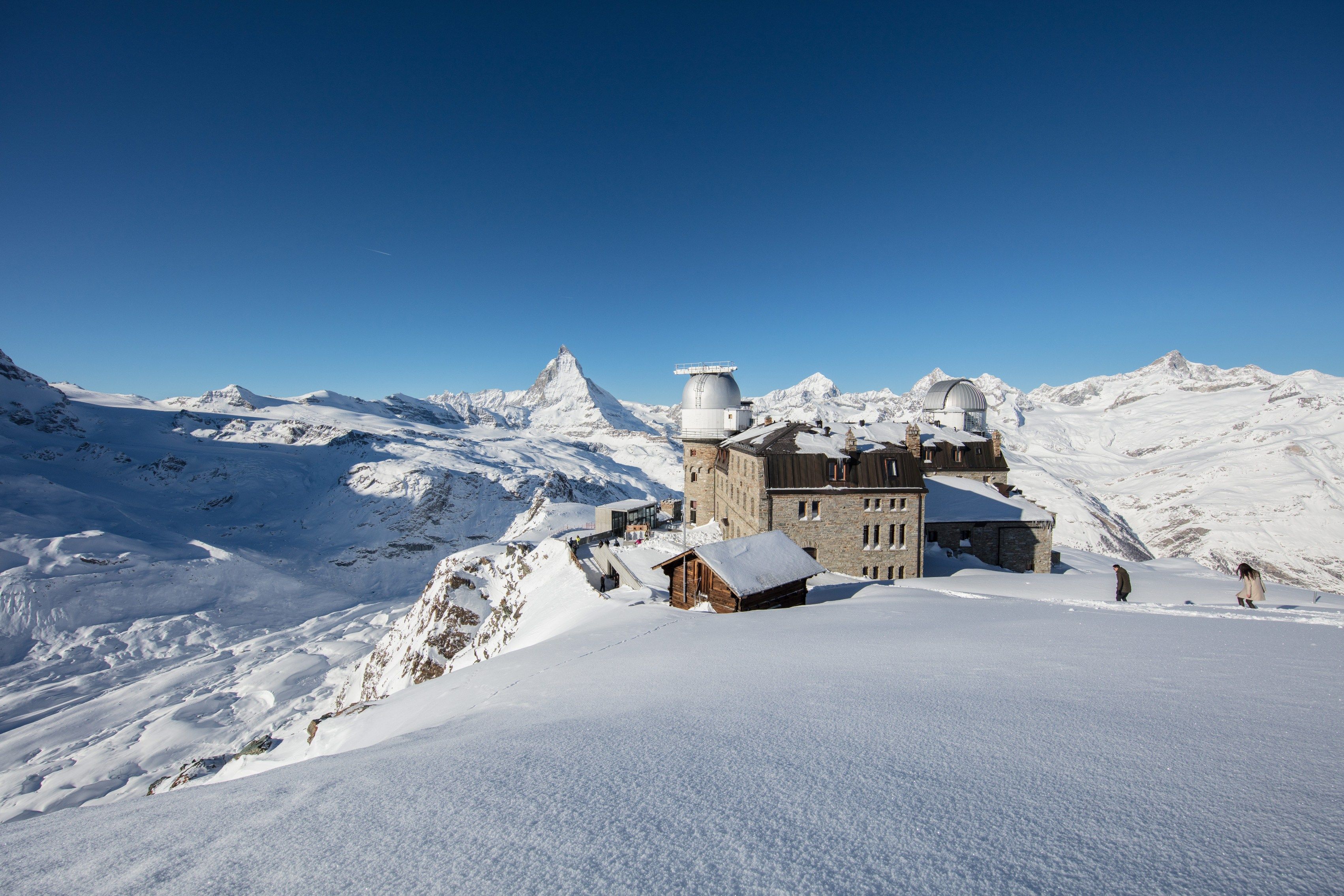 Gornergrat - the excursion destination on the Matterhorn