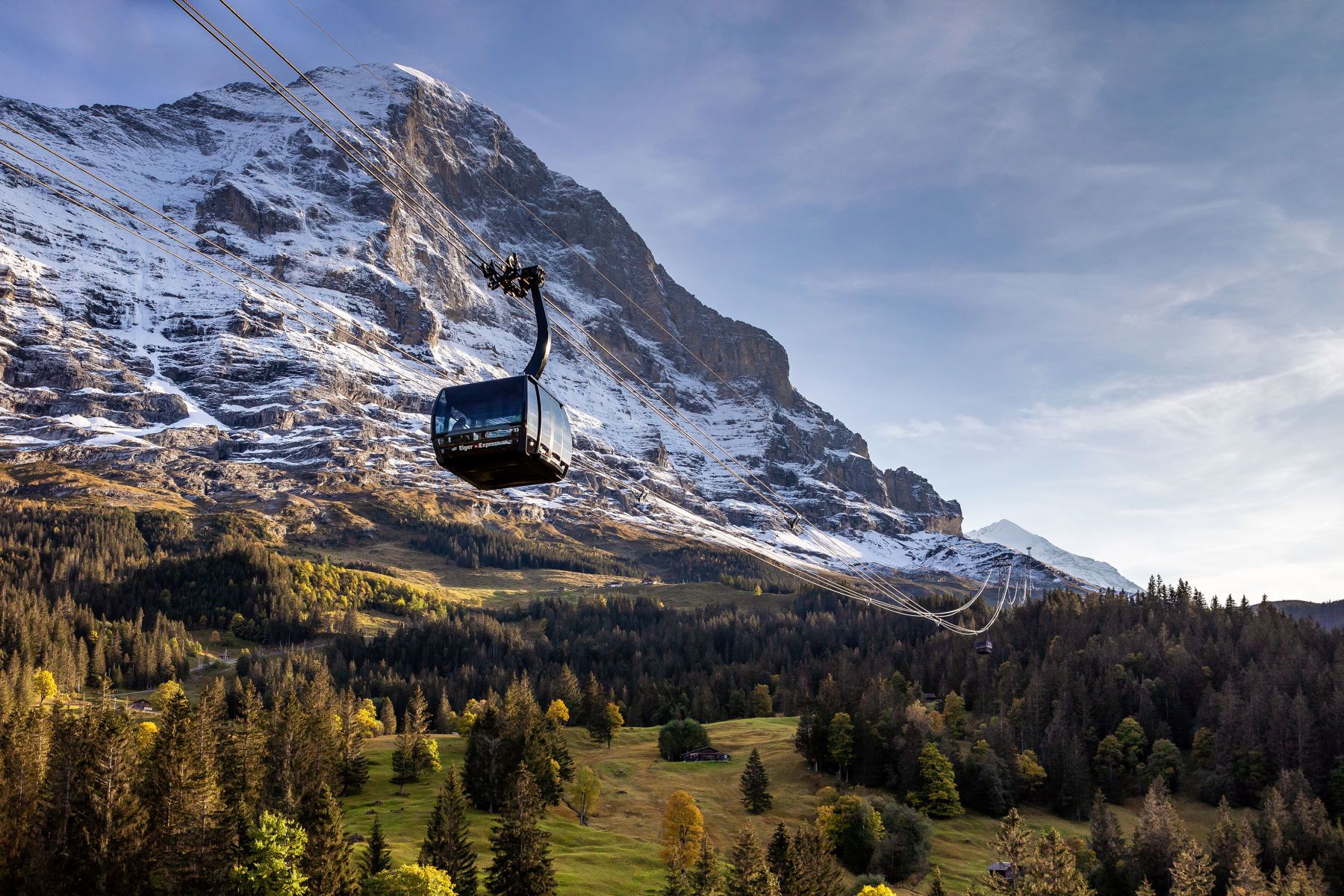 Eigergletscher - mit dem Eiger Express zur modernen Station
