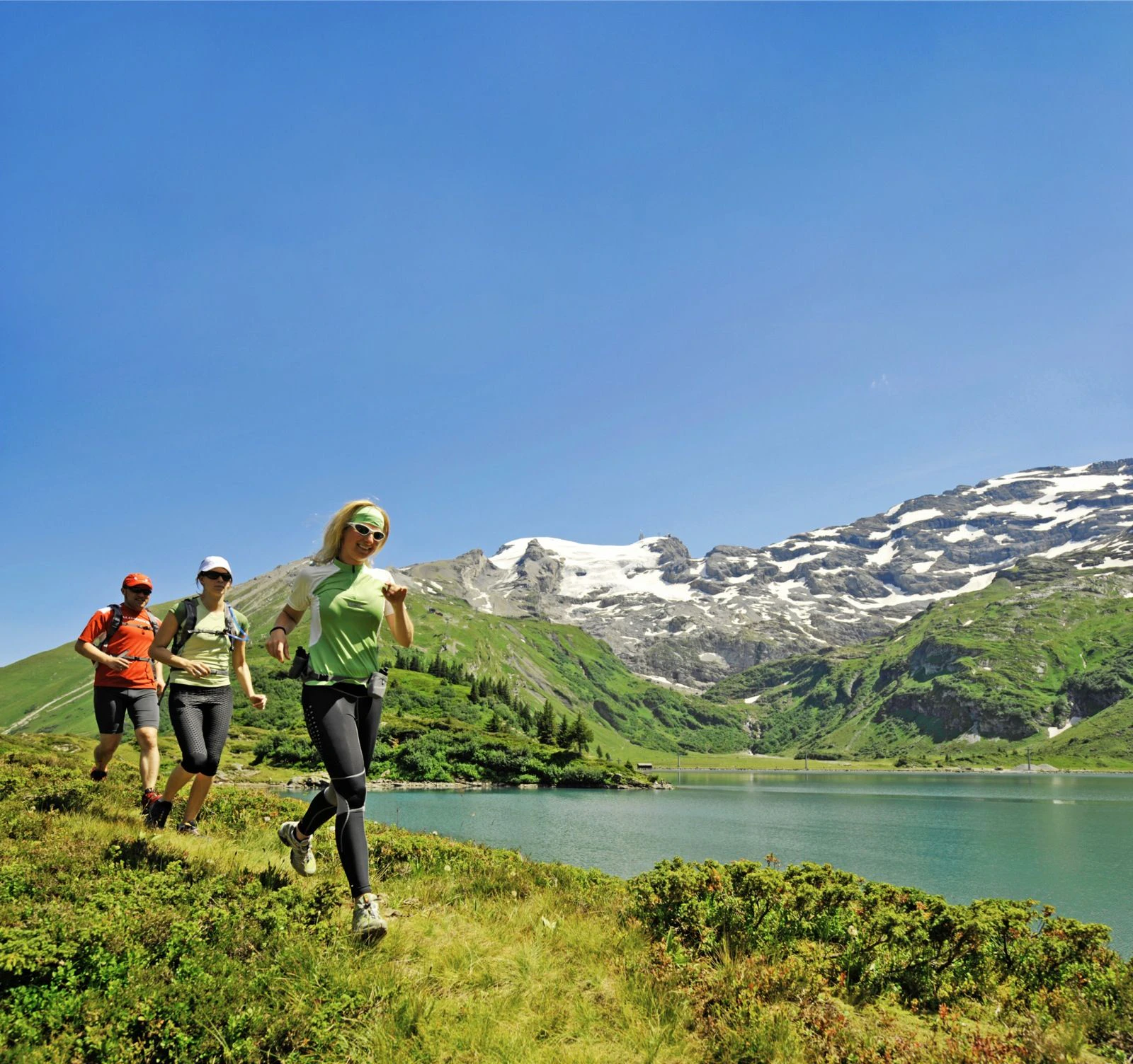 Trübsee - der Bergsee am Fusse des Titlis