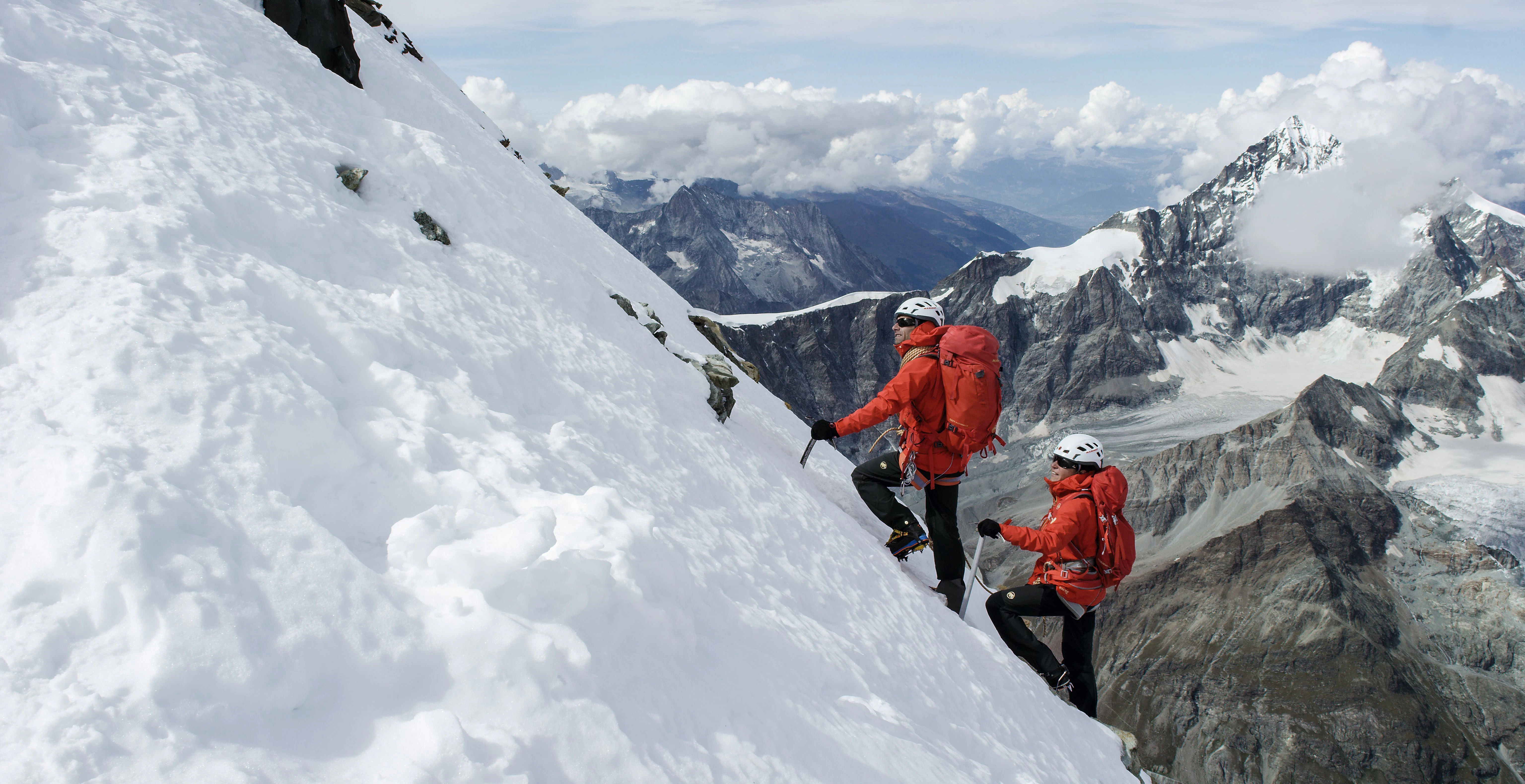 Breithorn - a four thousand meter peak for beginners