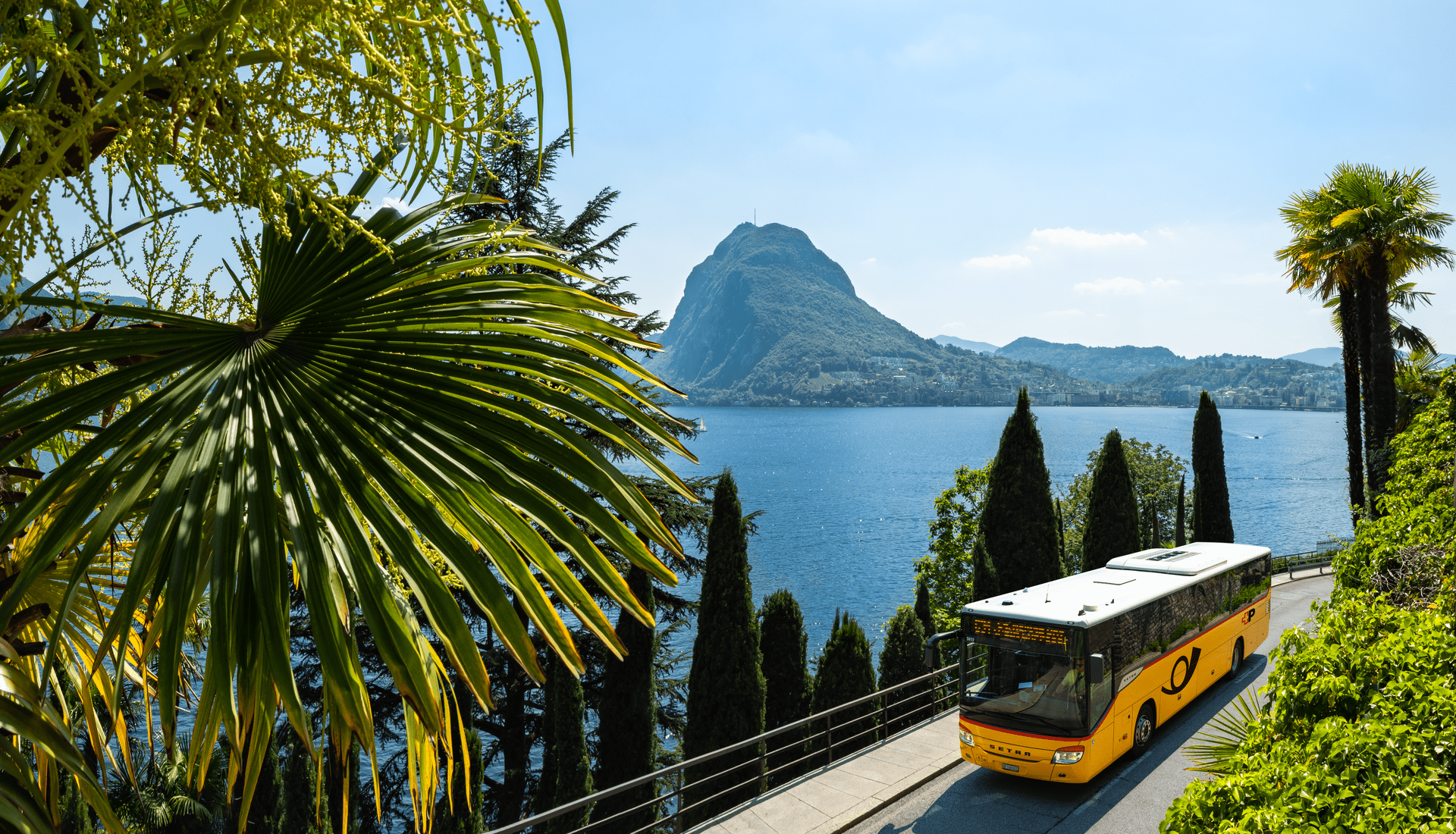 Palm Express Postauto Ticket ab St. Moritz oder Lugano