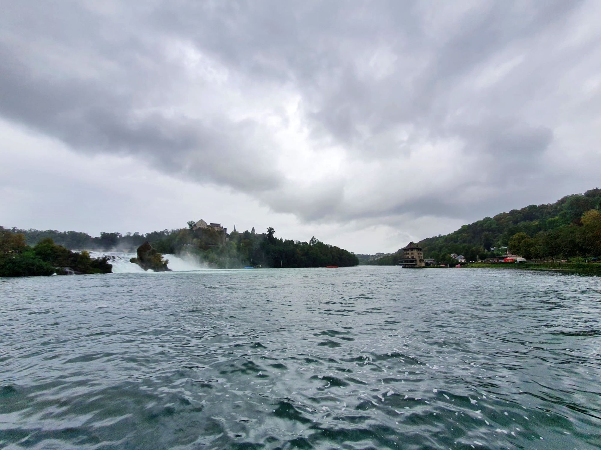 Rhine Falls - the largest waterfall in Europe