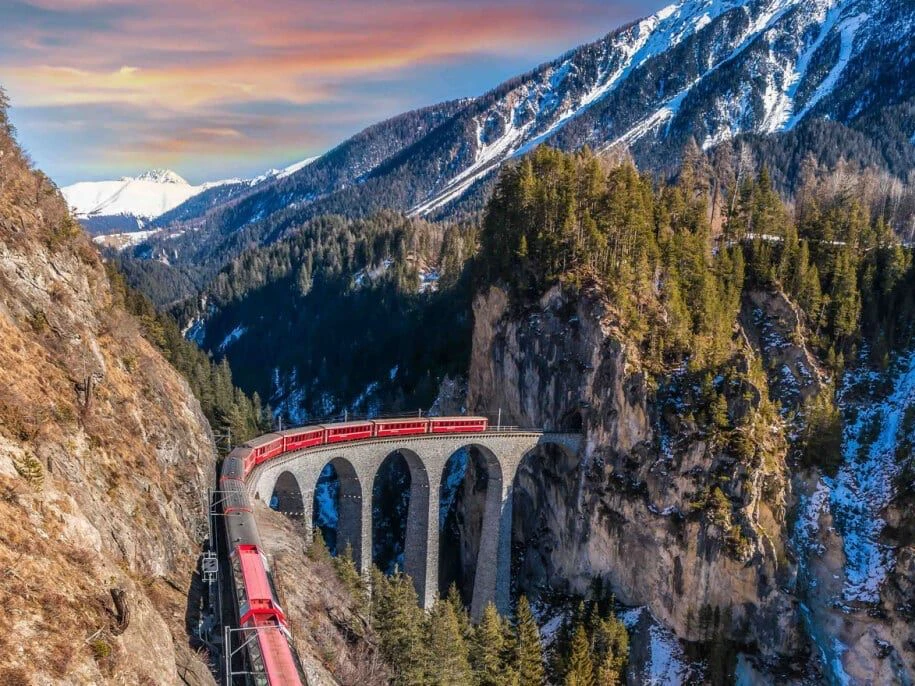 Die 5 schönsten Panoramazüge der Schweiz