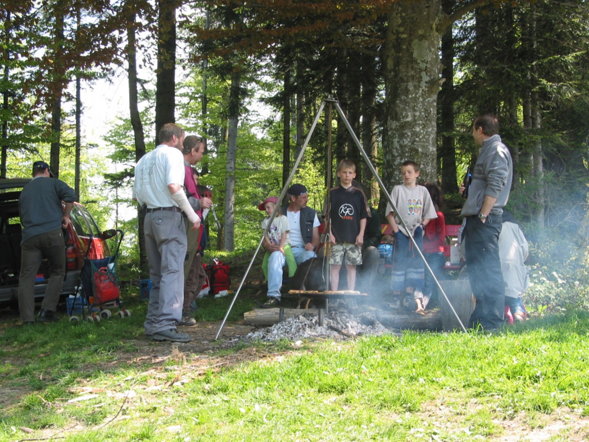 Lama und Alpaka Trekking in der Schweiz
