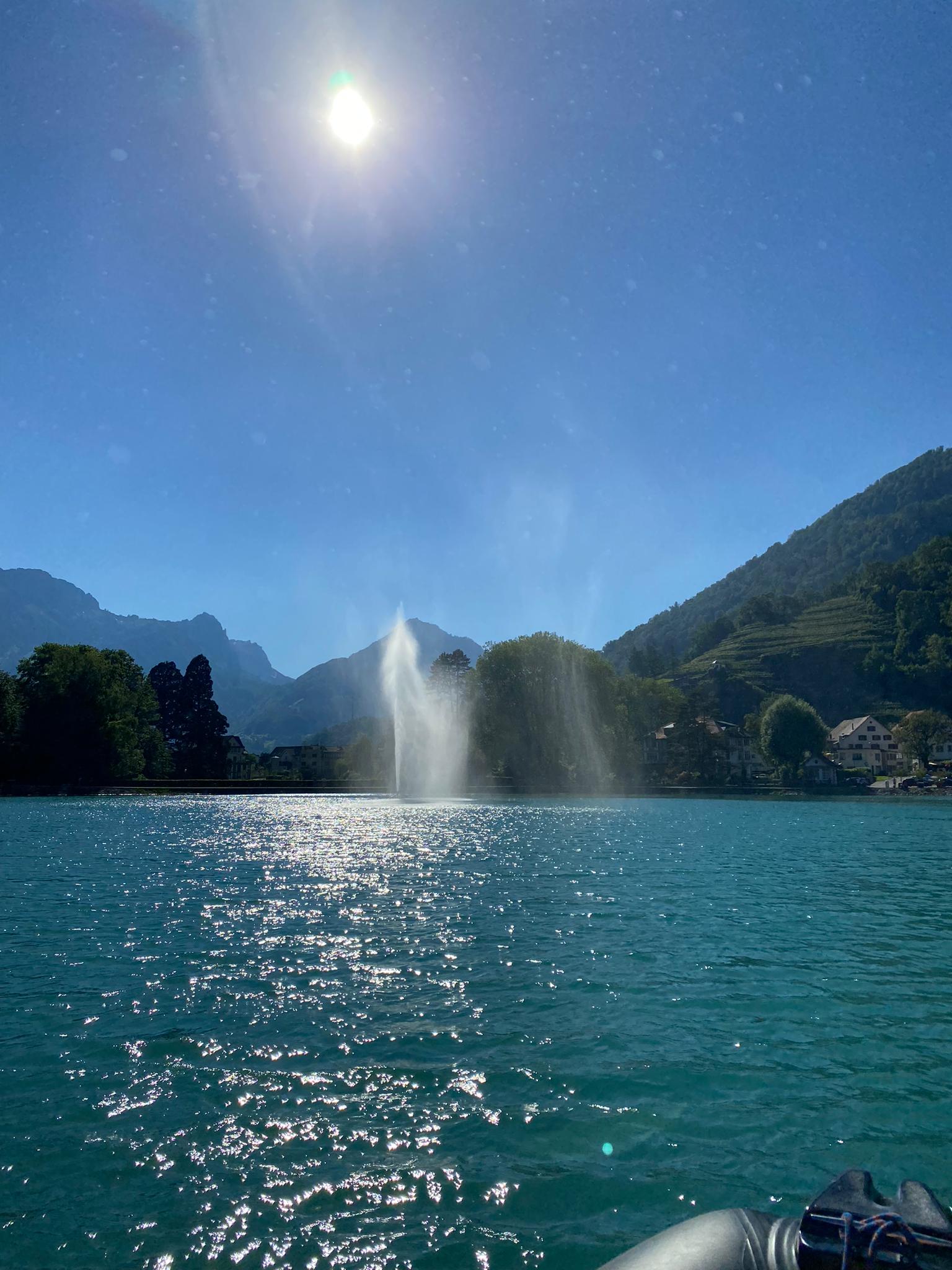 Από την Weesen: Ημερήσια εκδρομή στη λίμνη Walensee με φουσκωτό σκάφος