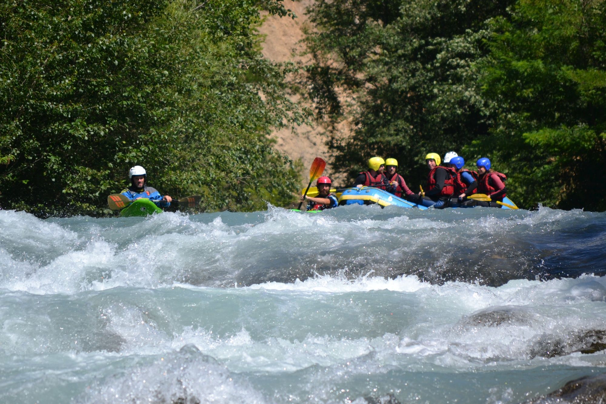 White water rafting Lütschine Interlaken