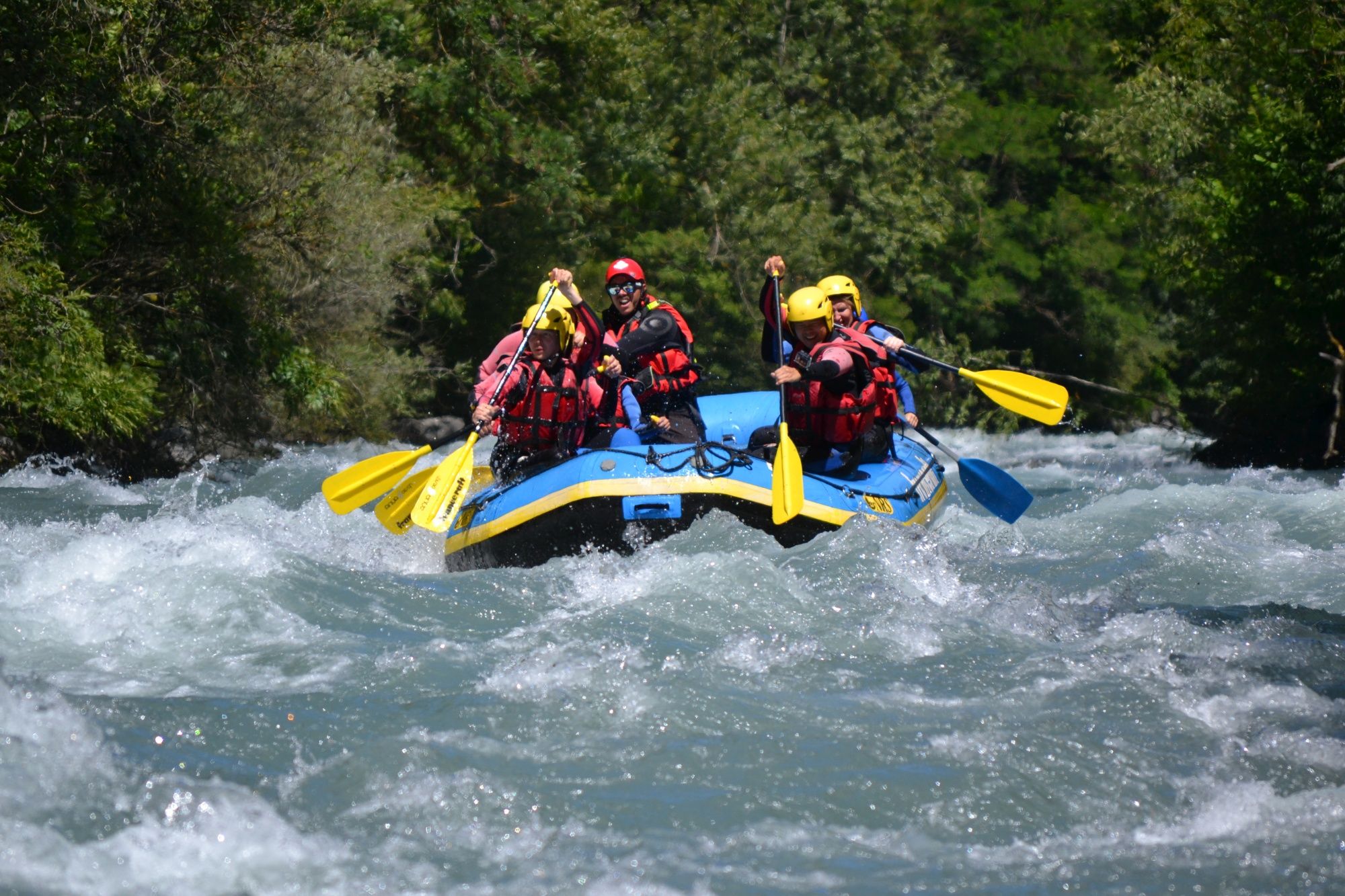 White water rafting Lütschine Interlaken
