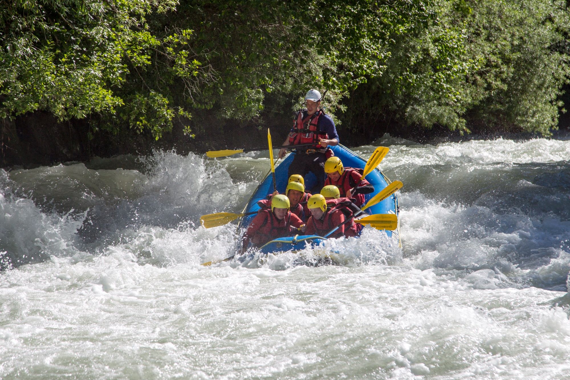 White water rafting Lütschine Interlaken