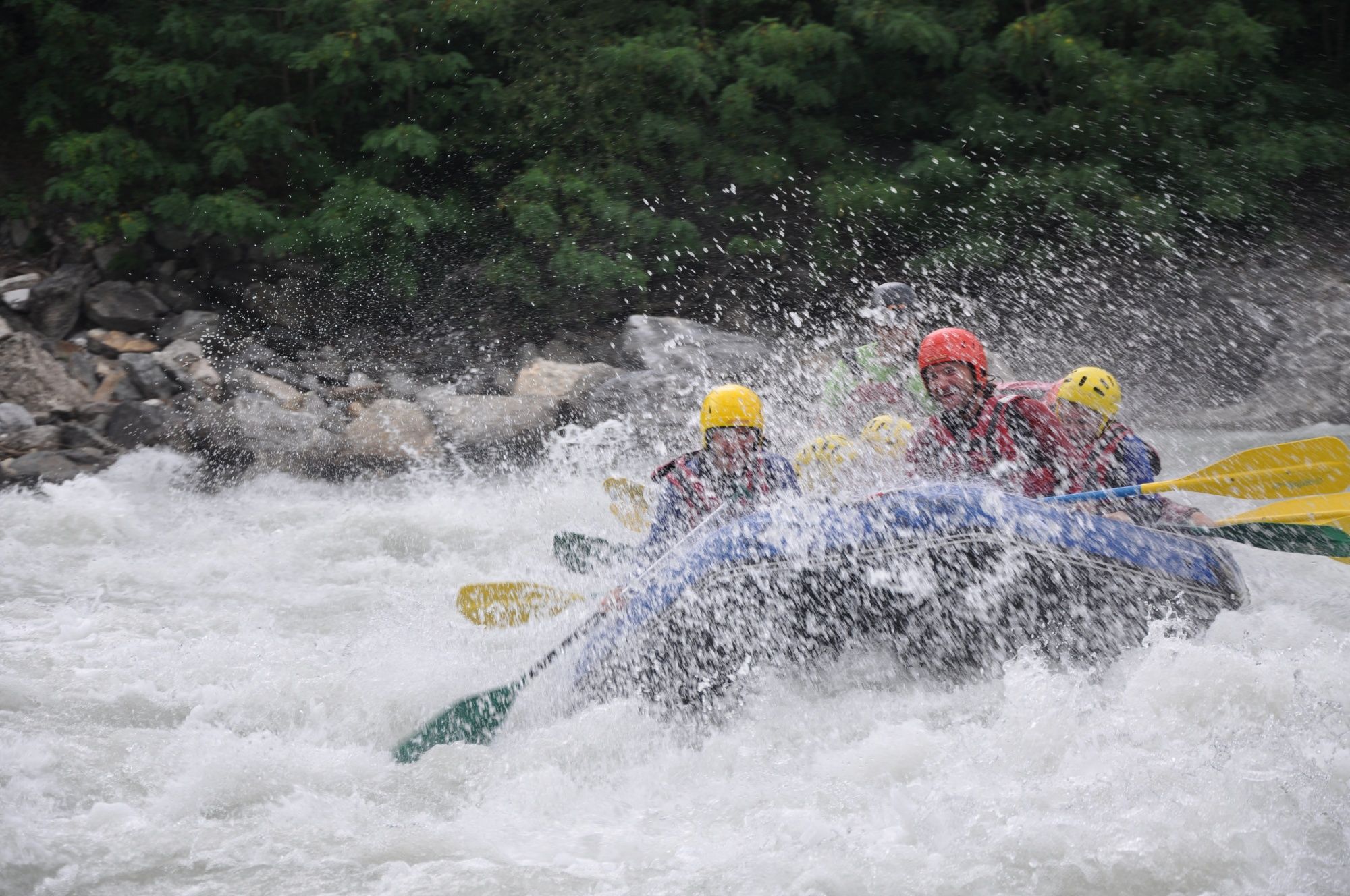 White water rafting Lütschine Interlaken