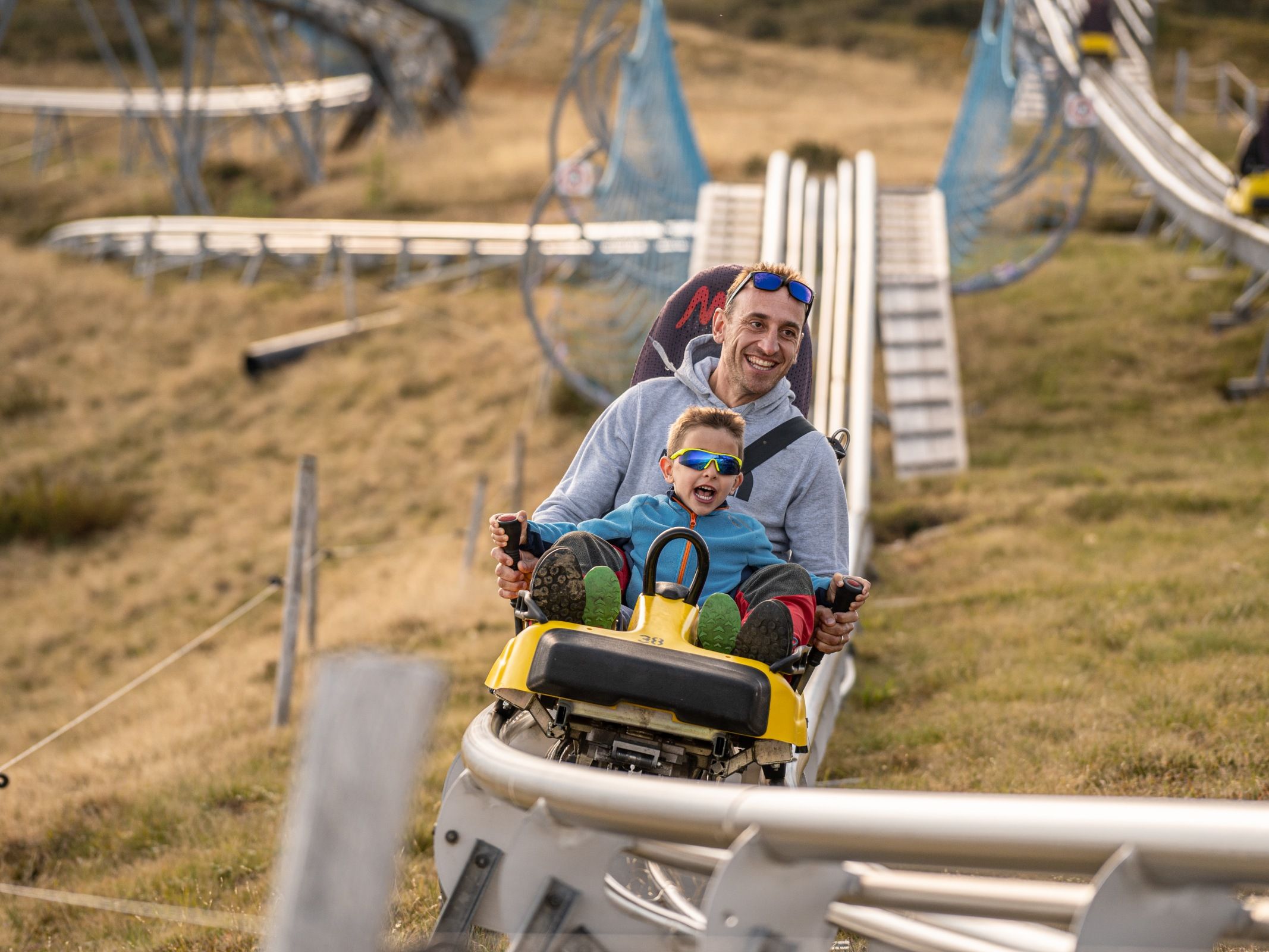 Ticket summer toboggan run on Monte Tamaro