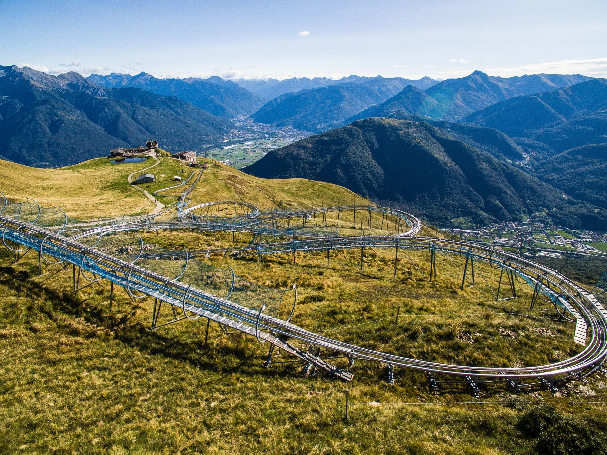 Ticket summer toboggan run on Monte Tamaro
