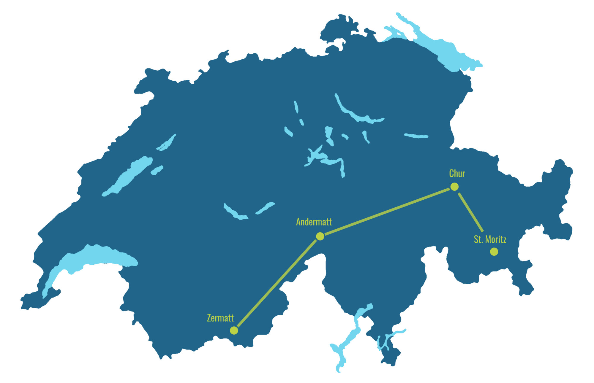 I 5 treni panoramici più belli della Svizzera