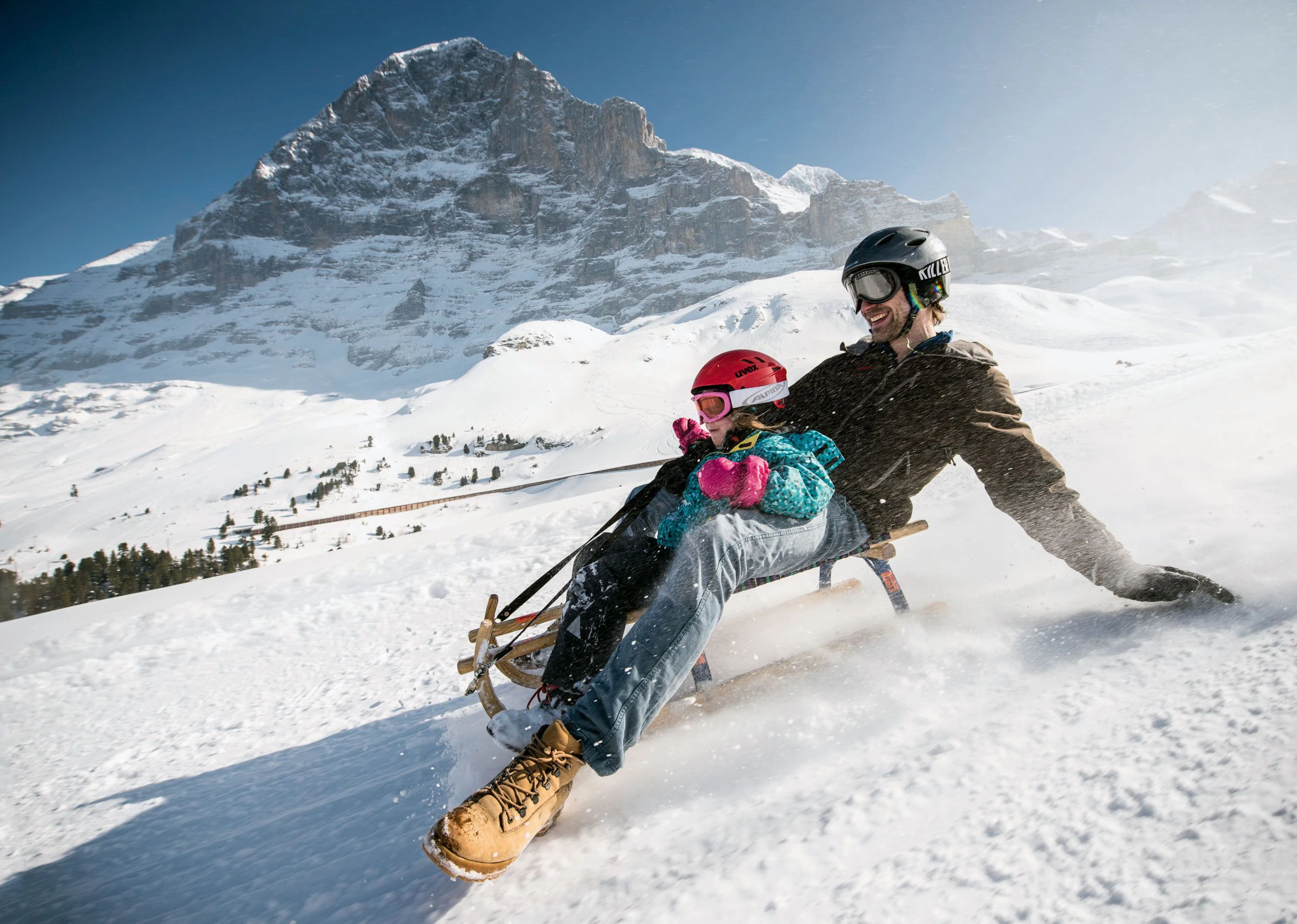 Eiger Glacier - with the Eiger Express to the modern station