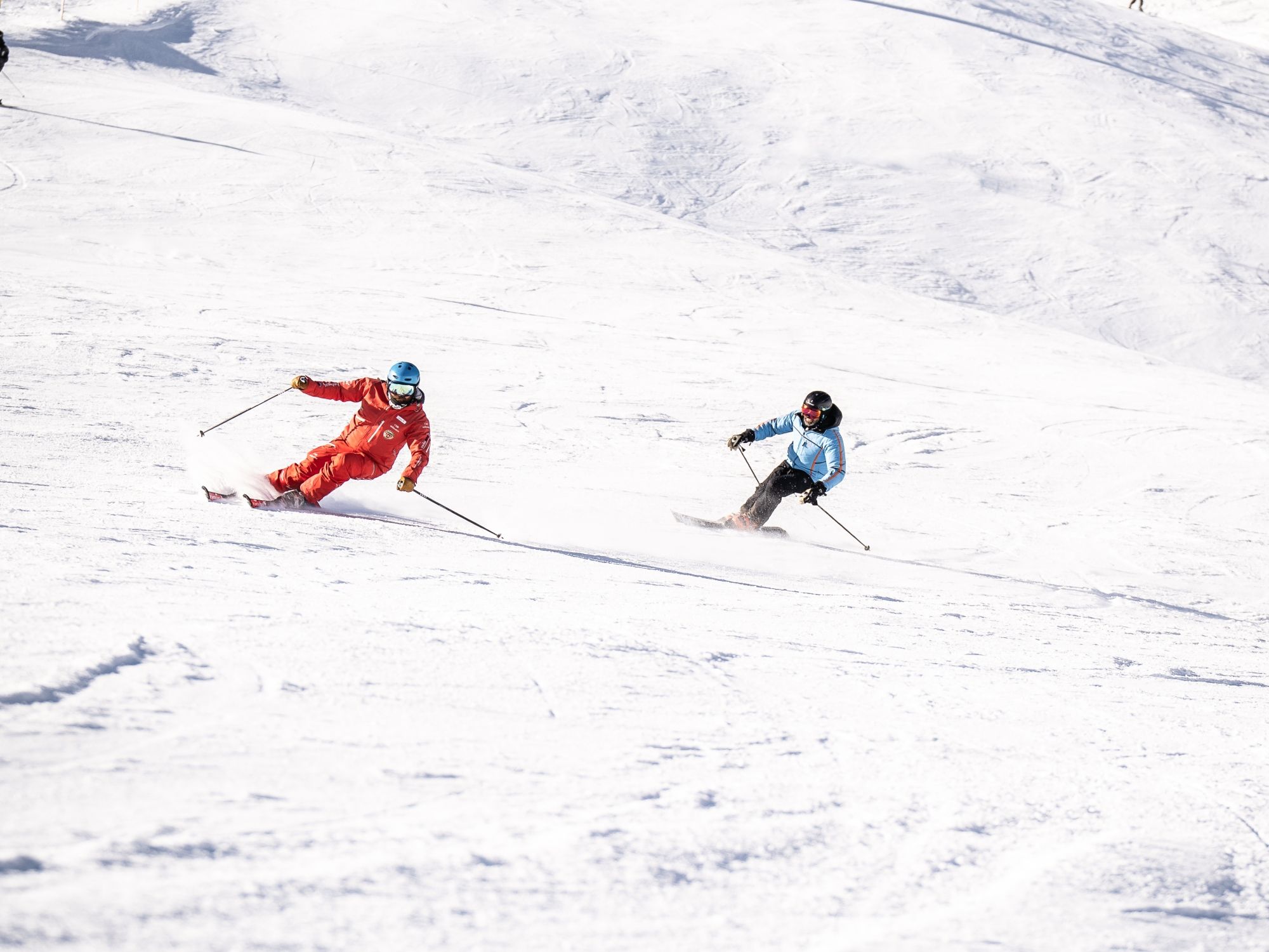 Bodmi Arena 3 days ski private lessons incl. rental | Swiss Activities