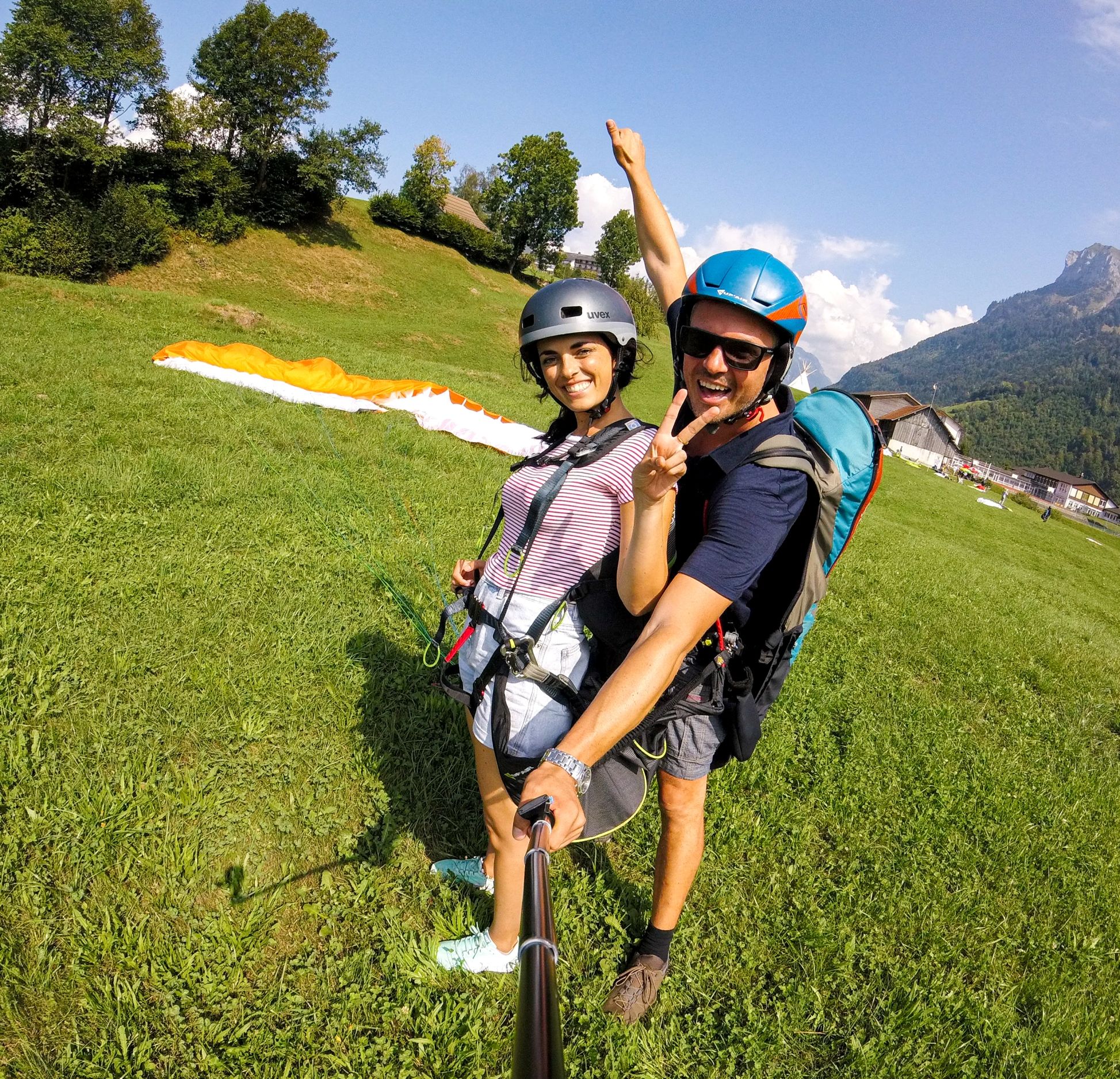 Pilatus Gleitschirmfliegen Tandem ab Kriens