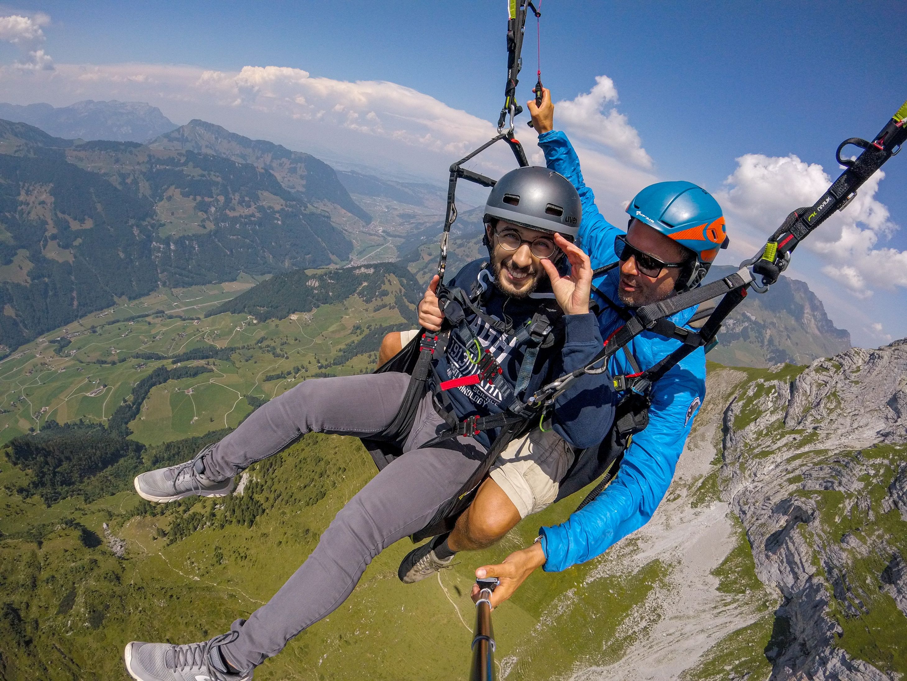 Pilatus Gleitschirmfliegen Tandem ab Kriens