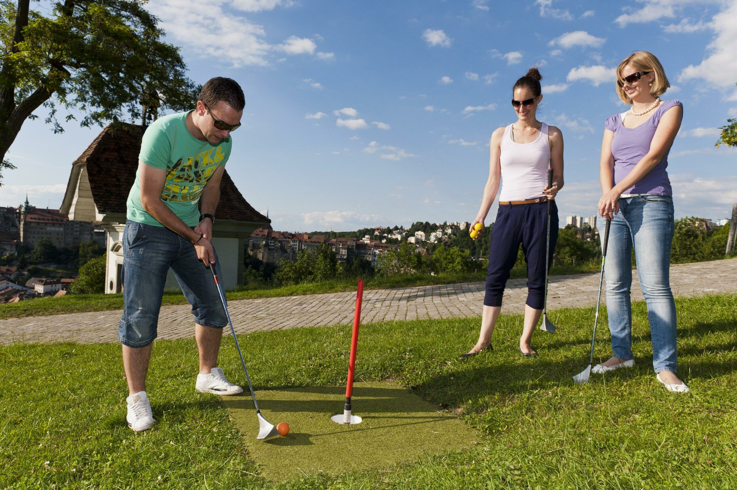 Urban Golf in Fribourg