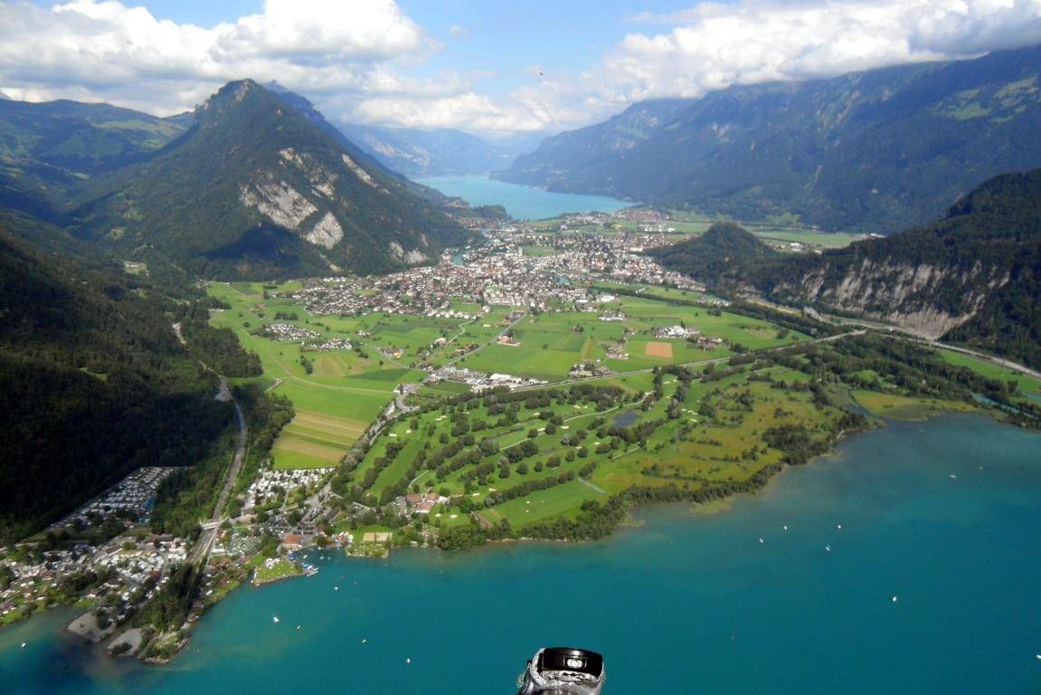 Beatenberg paragliding tandem from Interlaken