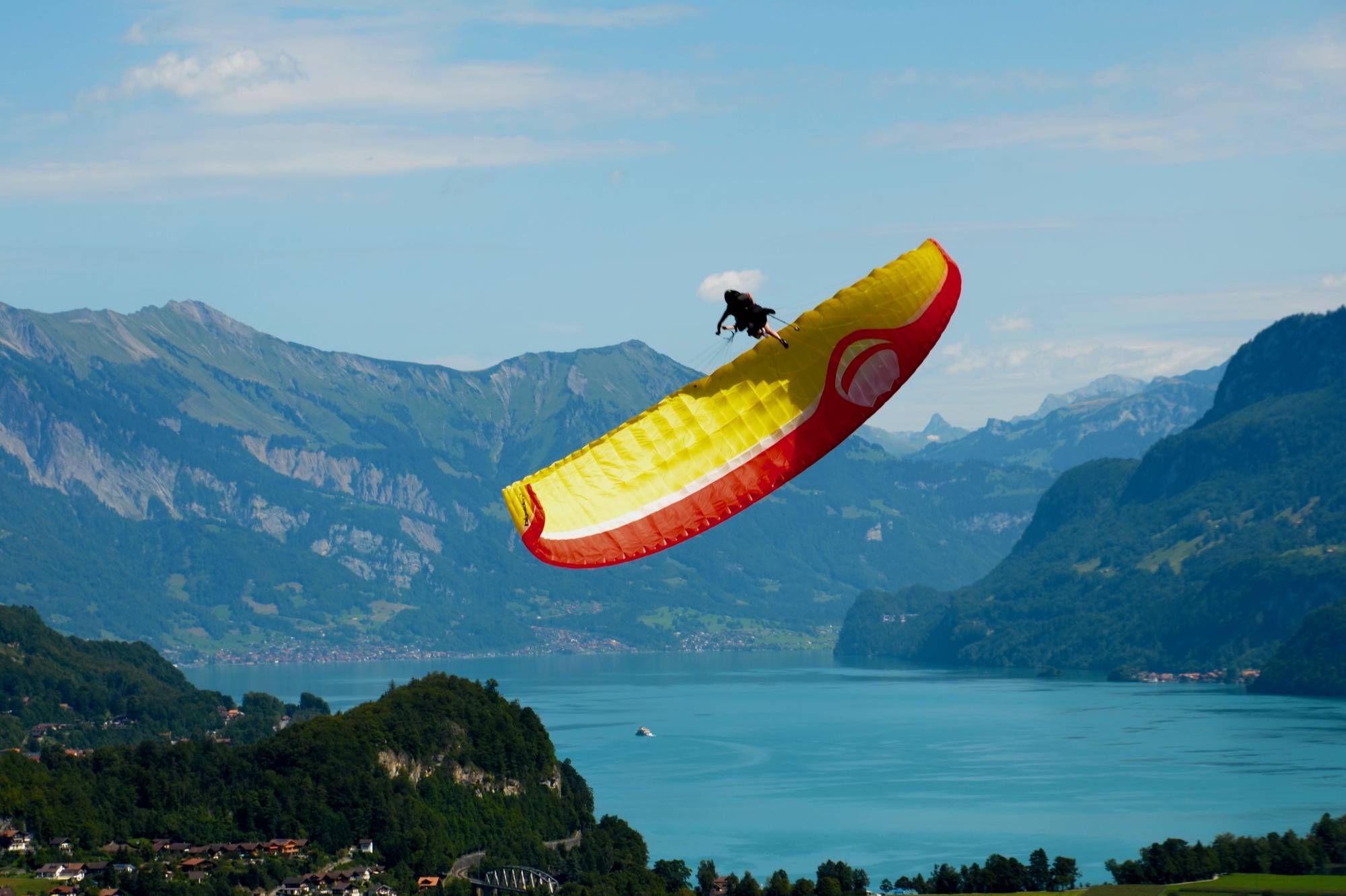 Beatenberg Gleitschirmfliegen im Tandem ab Interlaken
