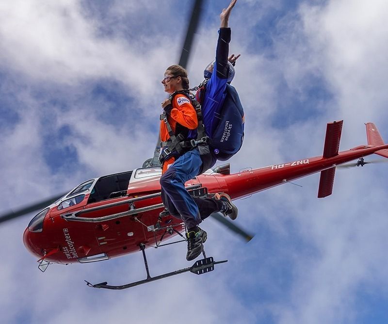 Skydiving - the 5 most spectacular jumps in Switzerland